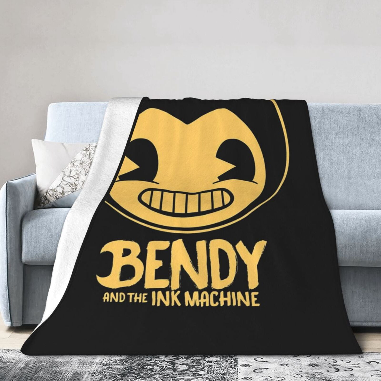 Bendy And The Ink Machine Hotel Blanket, Anime Blanket For Bed, Sofa ...