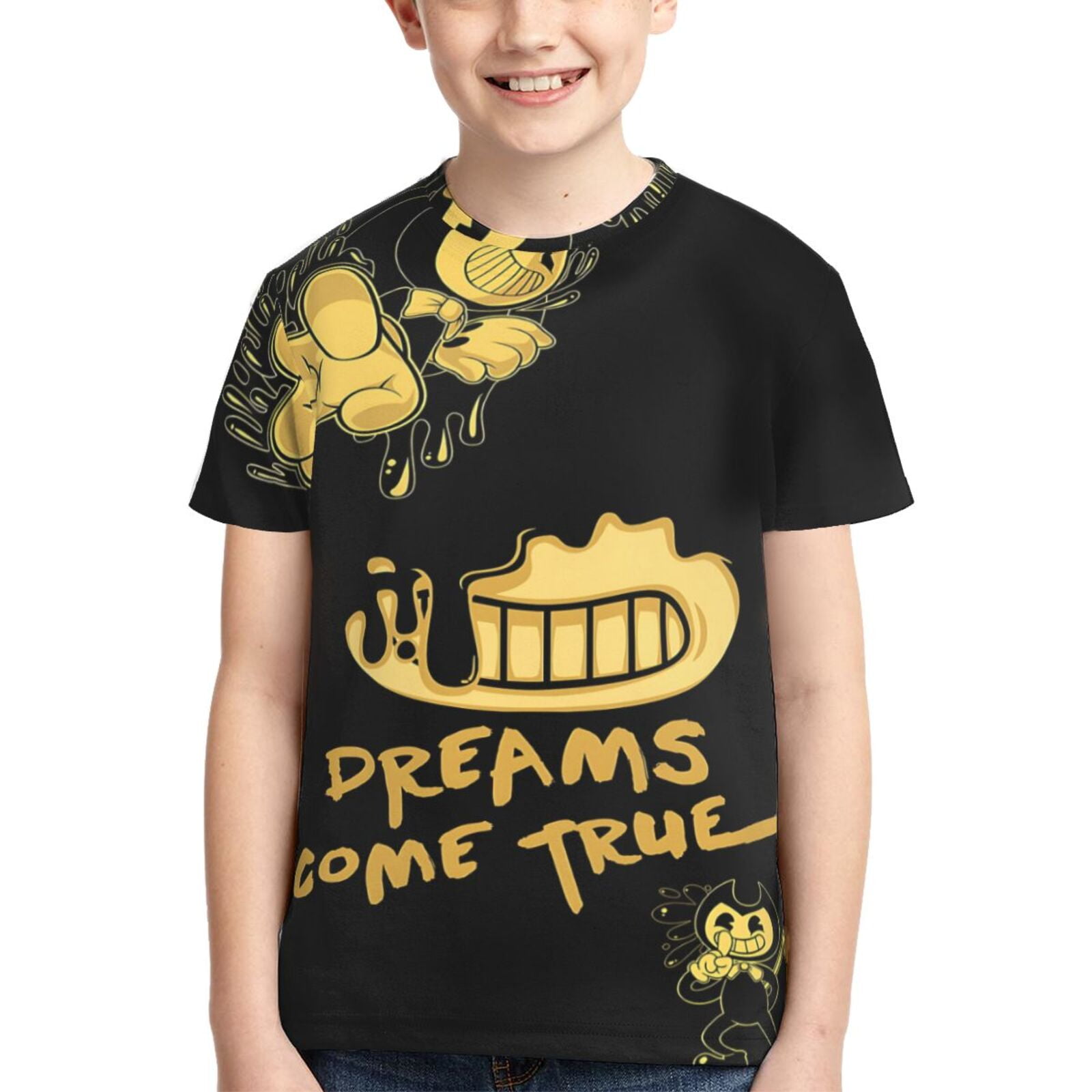 Bendy And The Ink Machine Kids T-Shirt 3d Printed Graphic T-Shirts ...