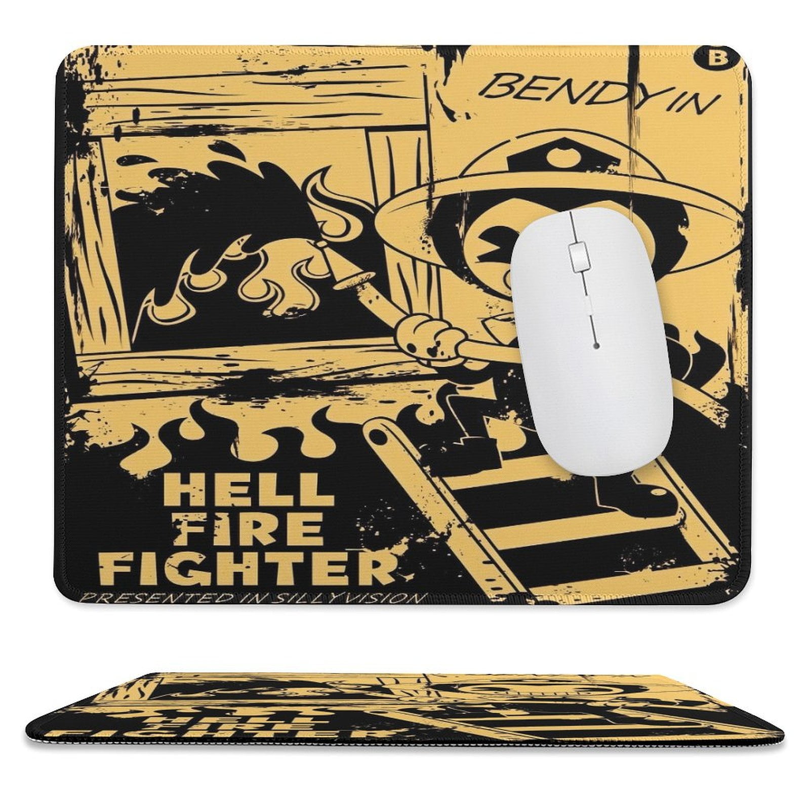 Bendy And The Ink Machine Laptop Mouse Pad Desk Mat Desktop Decoration ...