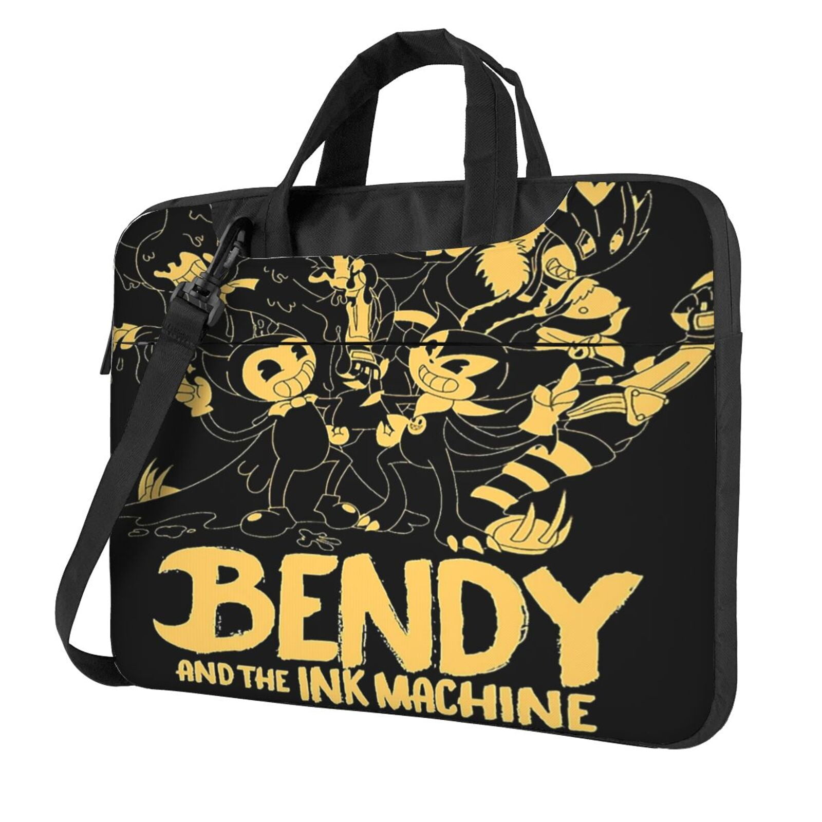 Bendy And The Ink Machine Laptop Shoulder Bag For Women Men, 14 Inch ...