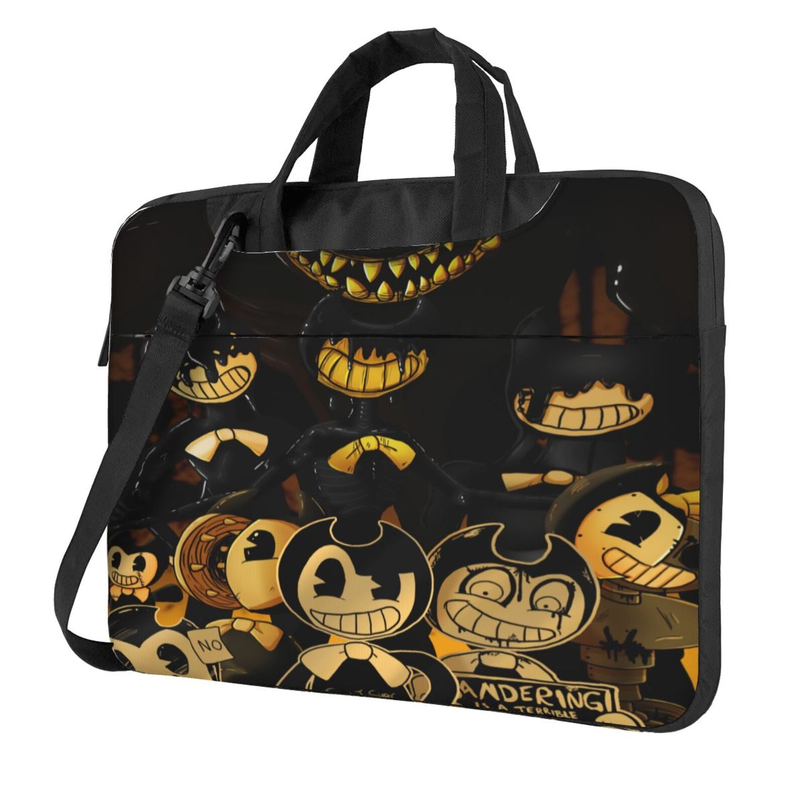 Bendy And The Ink Machine Laptop Shoulder Bag For Women Men, 14 Inch ...