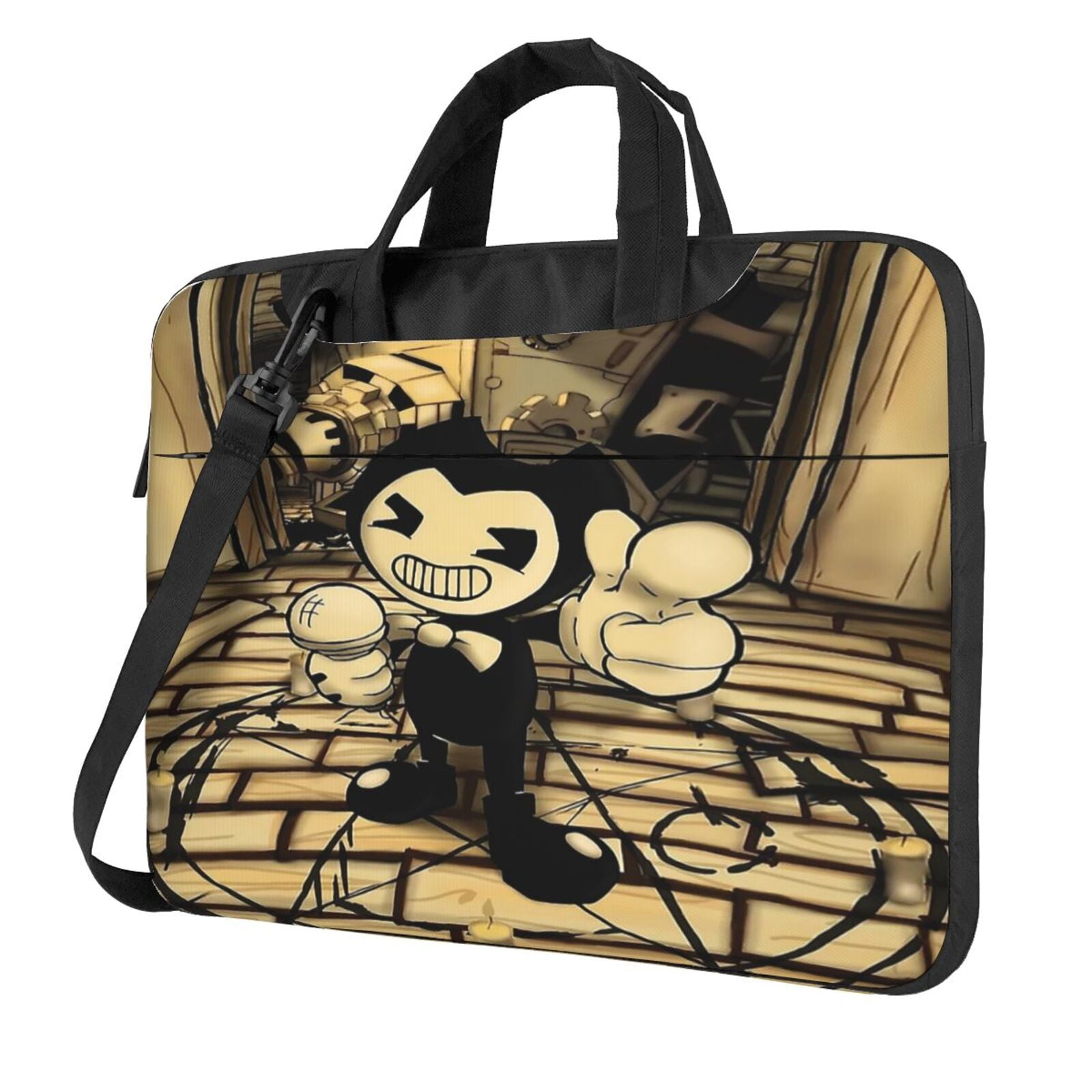 Bendy And The Ink Machine Laptop Shoulder Bag For Women Men, 15.6 Inch ...