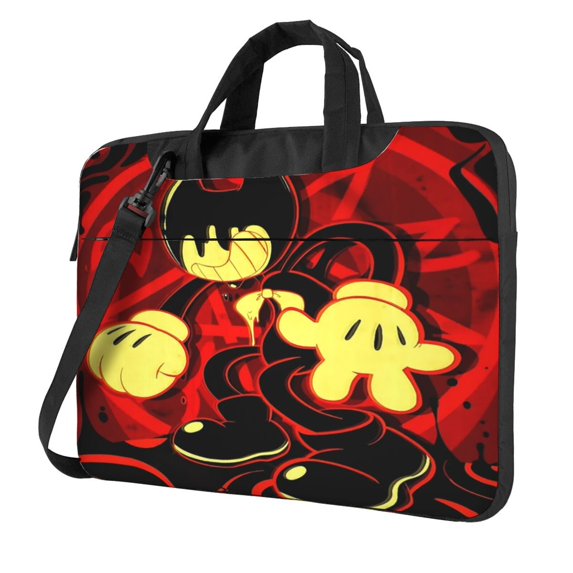 Bendy And The Ink Machine Laptop Shoulder Bag For Women Men, 15.6 Inch ...