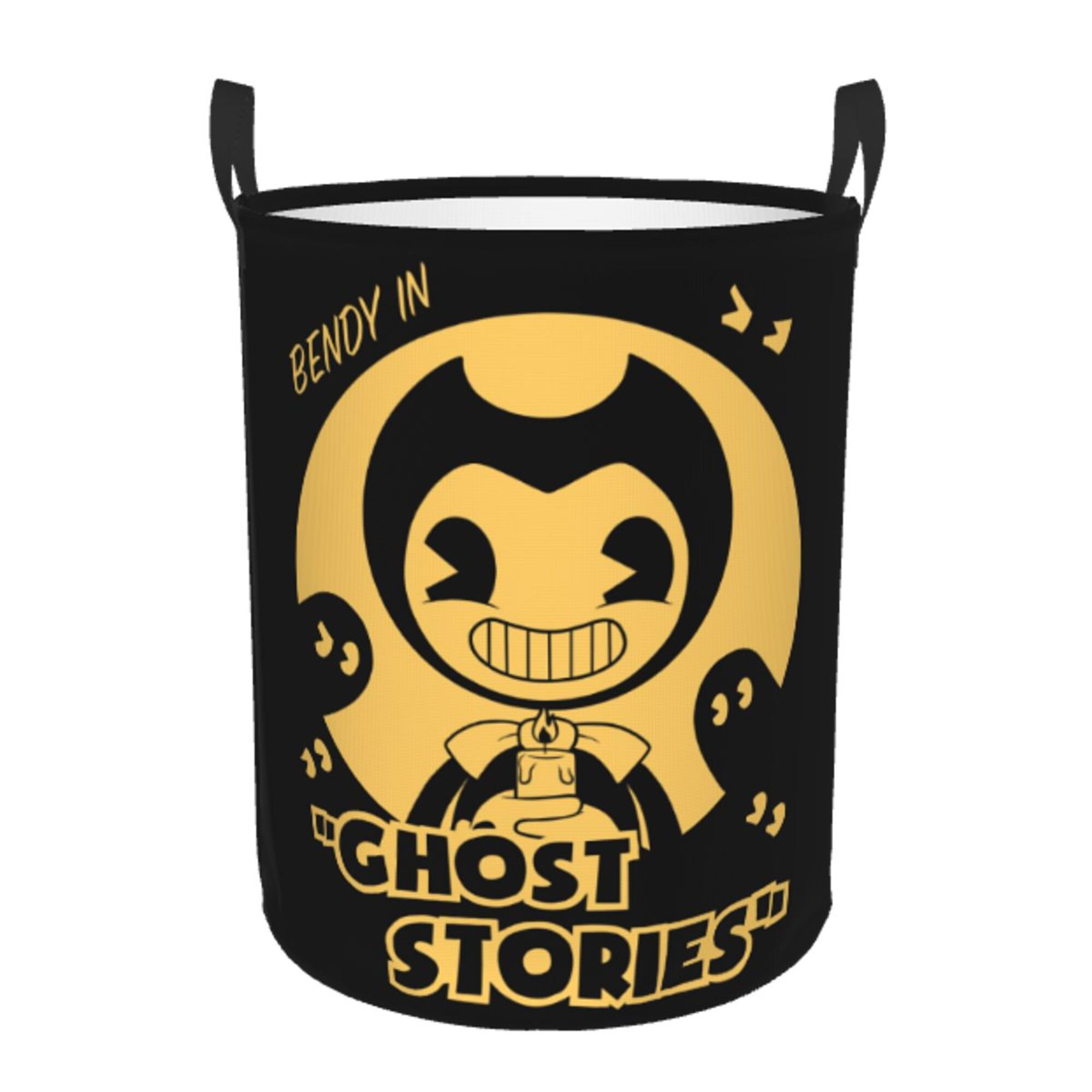 Bendy And The Ink Machine Laundry Hamper With Handle Funny Waterproof ...