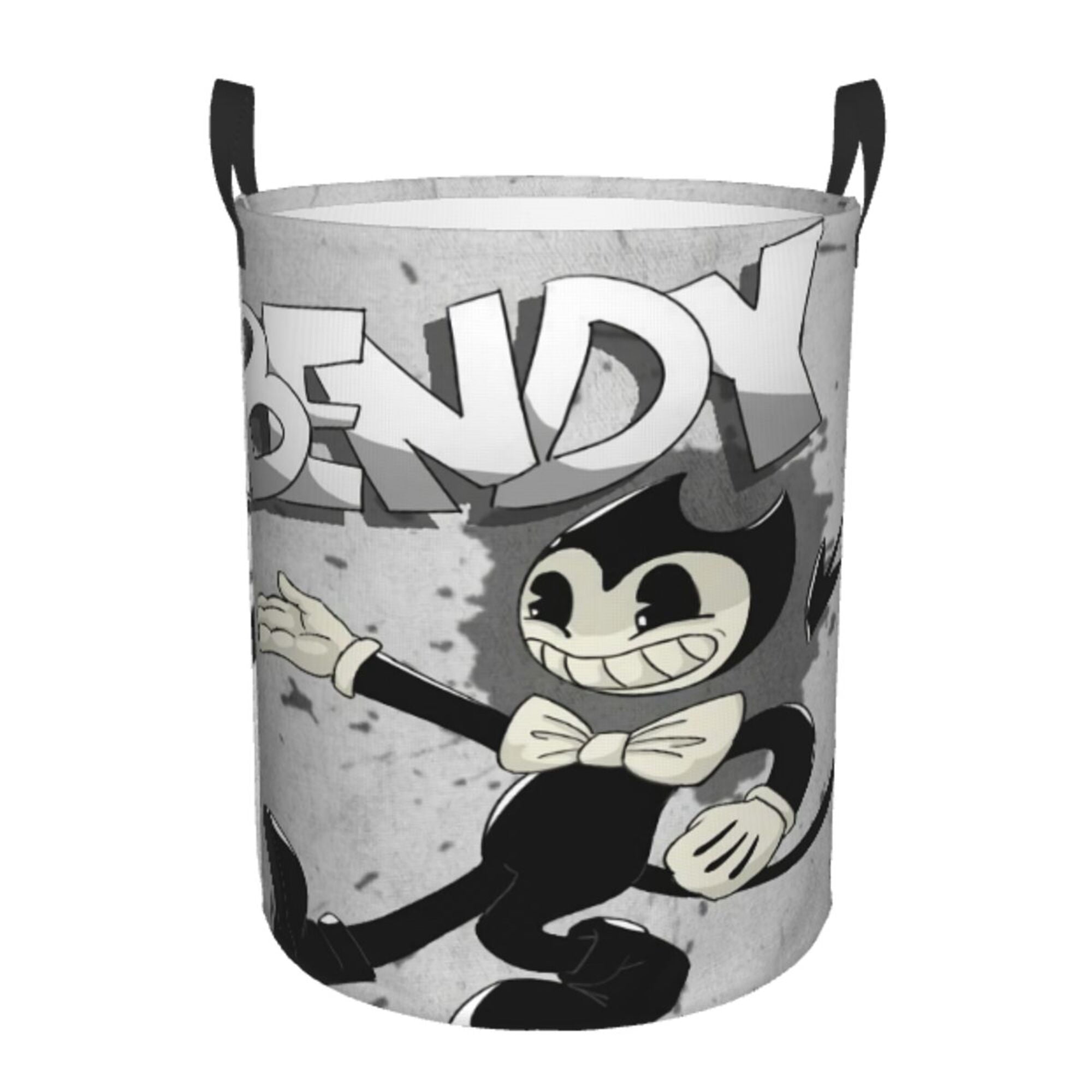 Bendy And The Ink Machine Laundry Hamper With Handle Funny Waterproof ...
