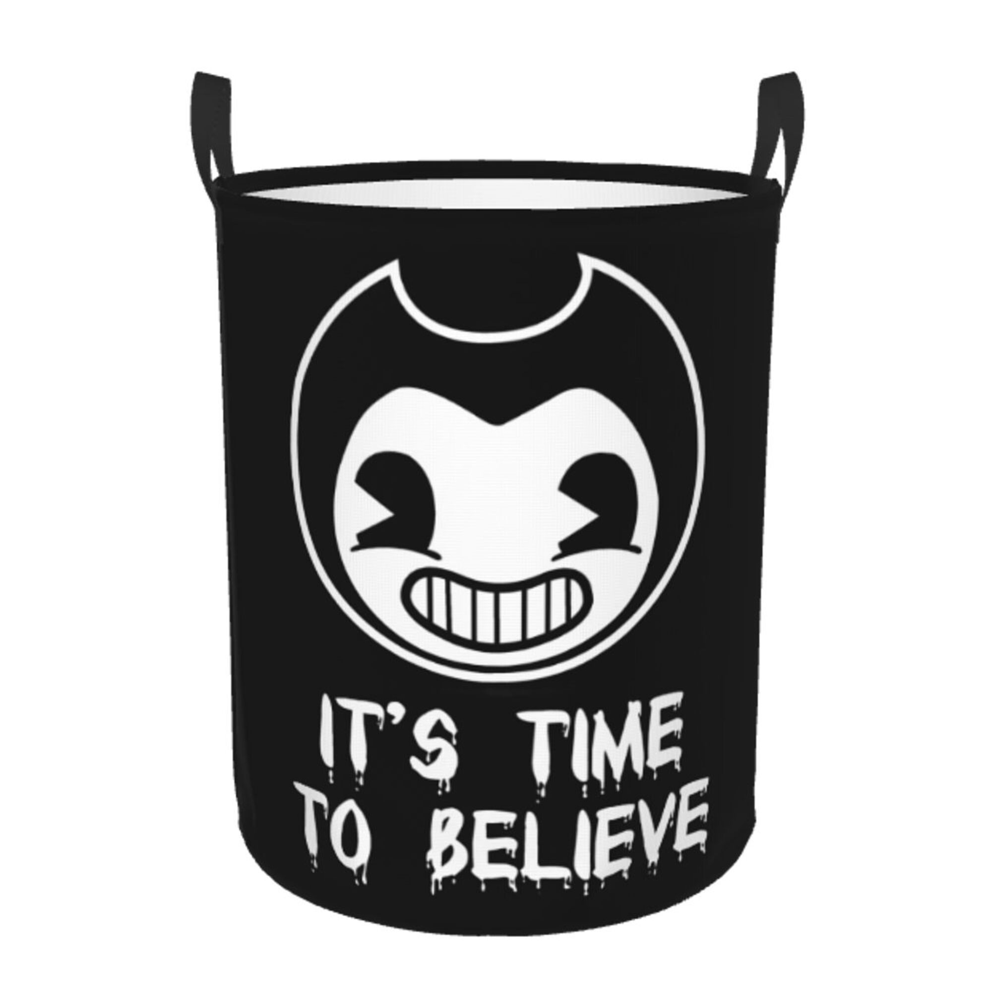 Bendy And The Ink Machine Laundry Hamper With Handle Funny Waterproof ...