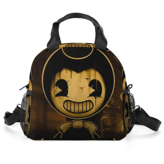 Bendy And The Ink Machine Lunch Bag, Insulated Lunch Box Large Capacity ...