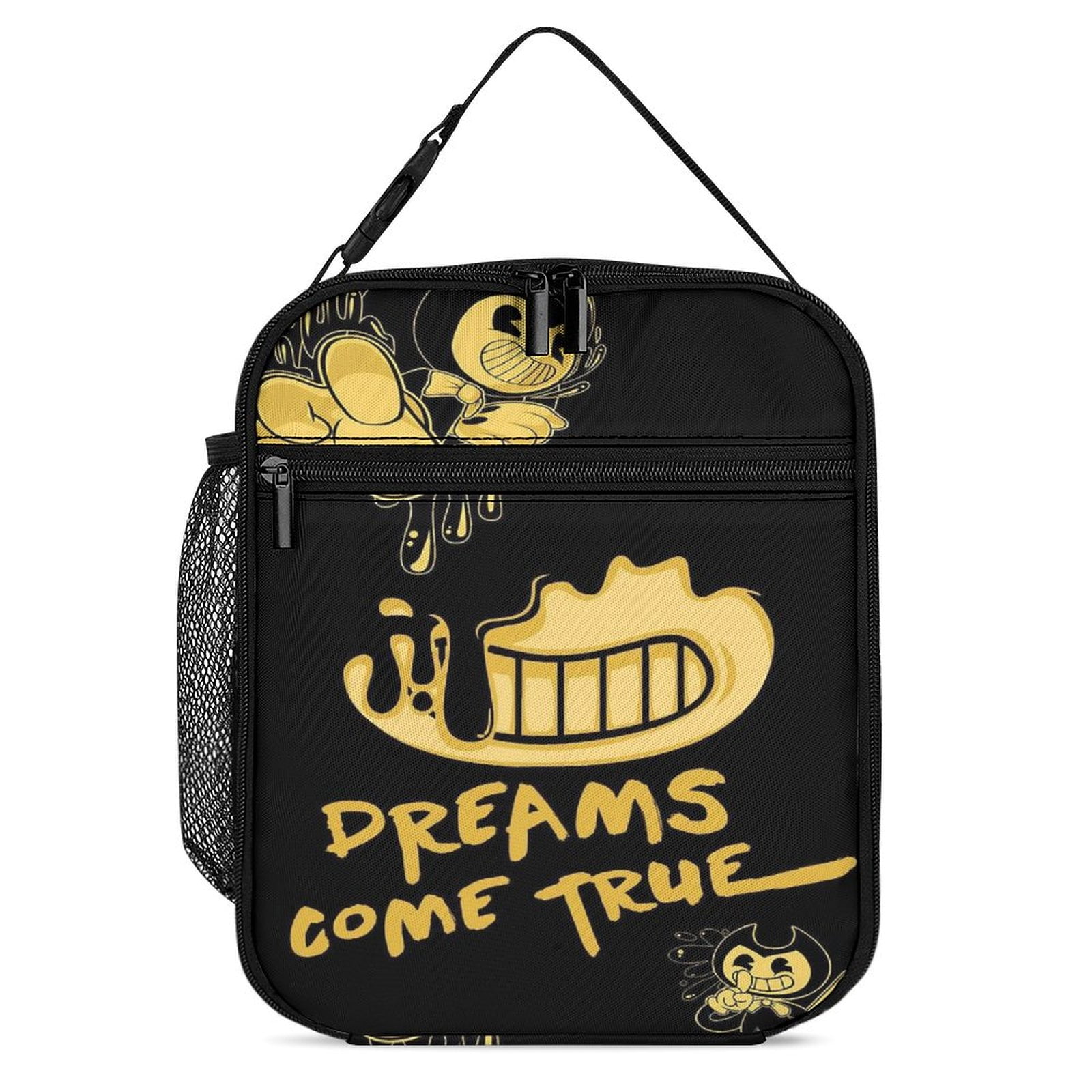 Bendy And The Ink Machine Lunch Bag, Insulated Lunch Box Large Capacity ...