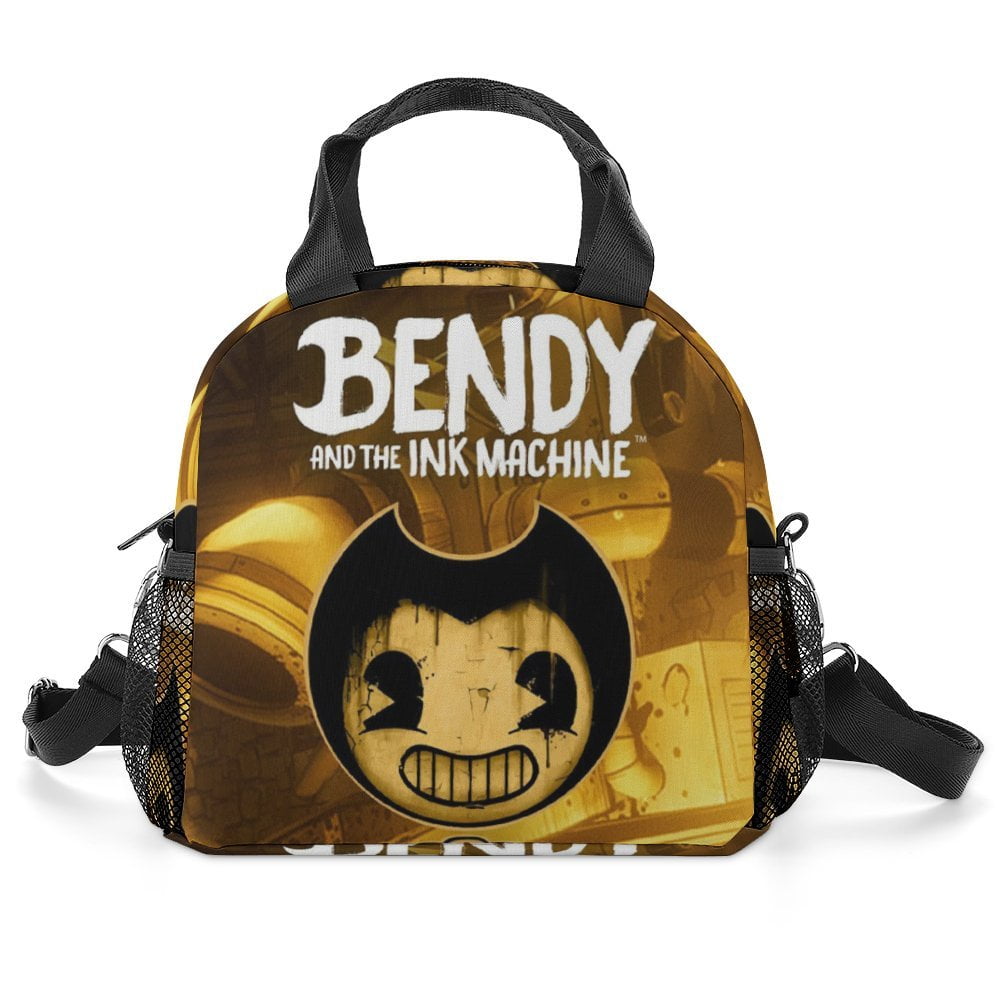 Bendy And The Ink Machine Lunch Bag, Insulated Lunch Box Large Capacity ...