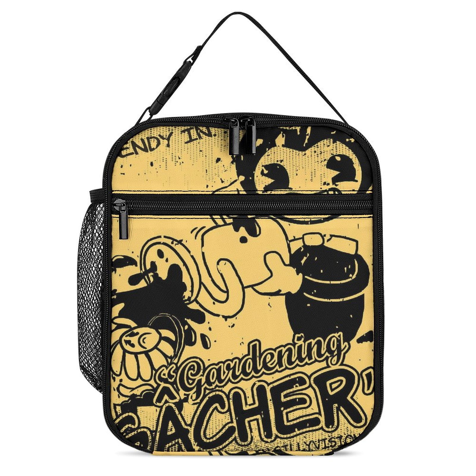 Bendy And The Ink Machine Lunch Bag, Insulated Lunch Box Large Capacity ...