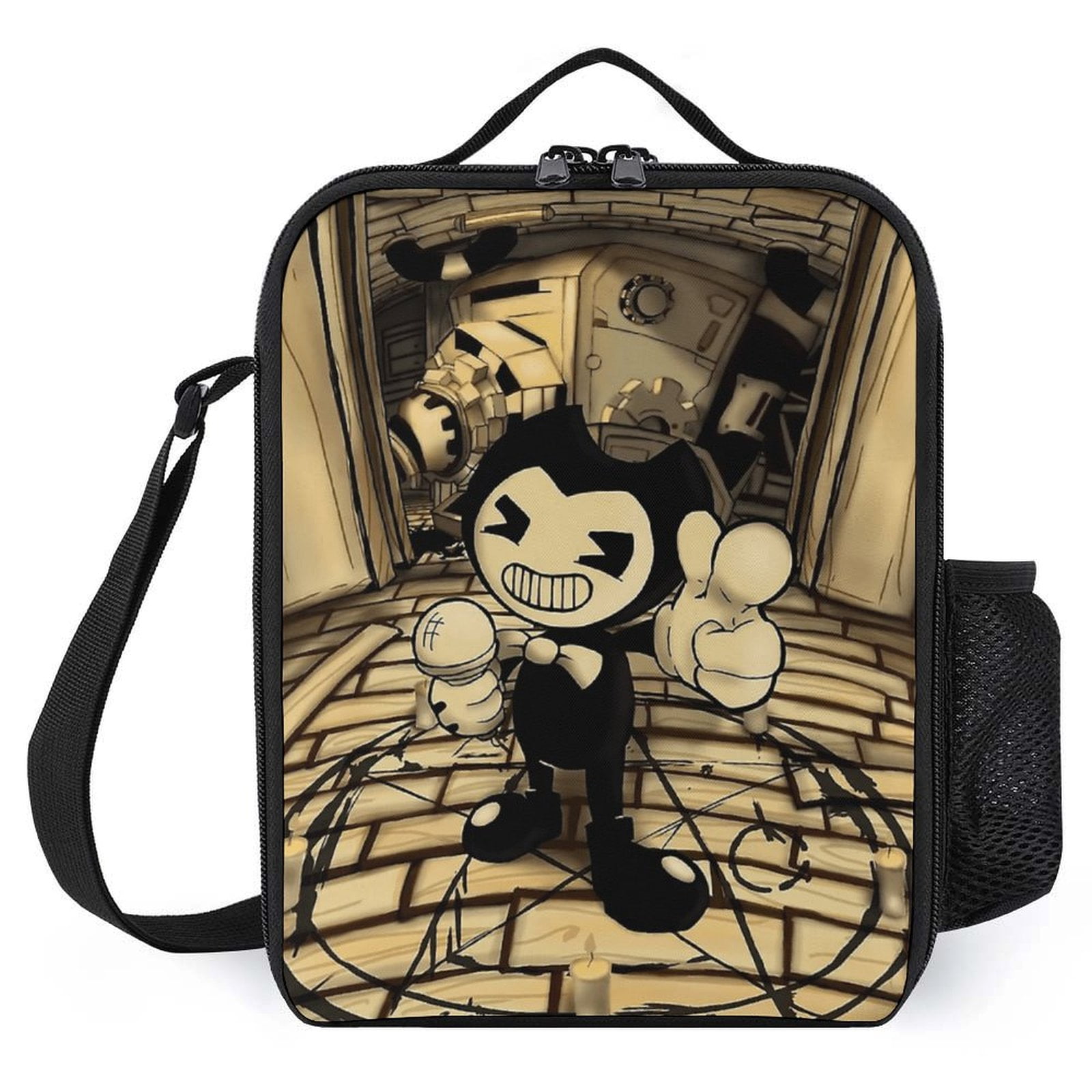 Bendy And The Ink Machine Lunch Bag Insulated, Lunch Box Bag, Reusable ...