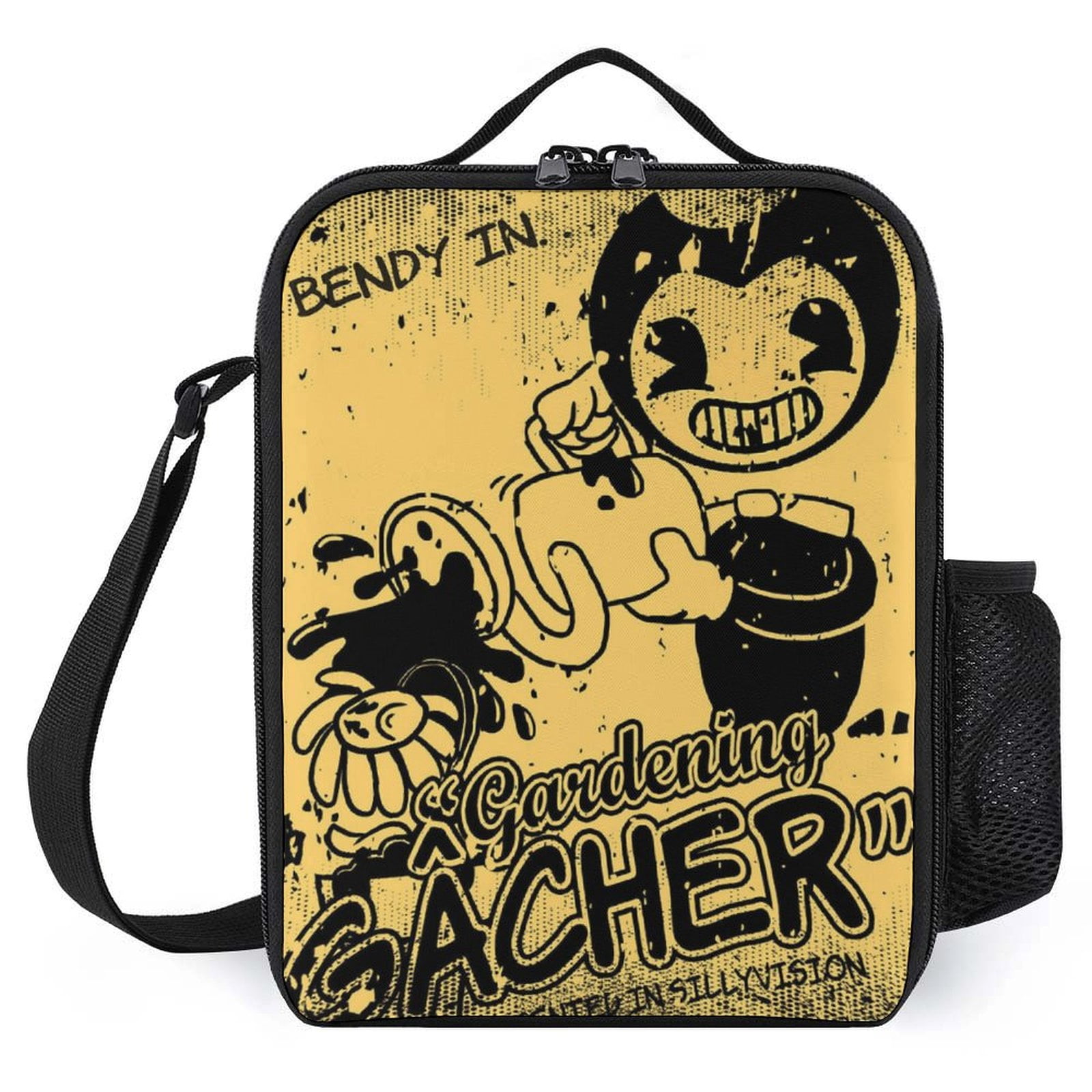 Bendy And The Ink Machine Lunch Bag Insulated, Lunch Box Bag, Reusable ...
