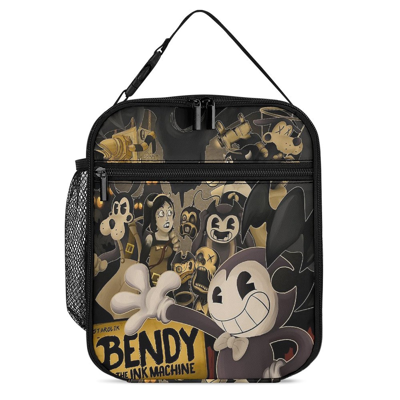 Bendy And The Ink Machine Lunch Bag Insulated, Lunch Box Bag, Reusable ...