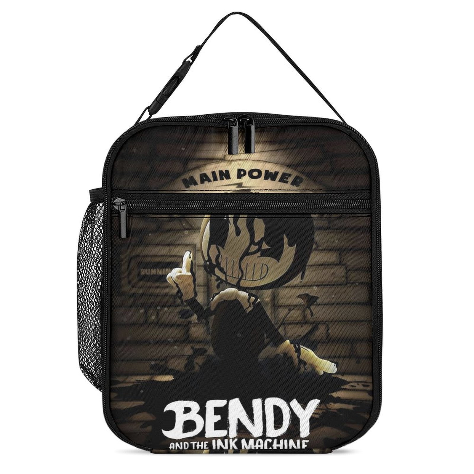Bendy And The Ink Machine Lunch Bag Insulated, Lunch Box Bag, Reusable ...