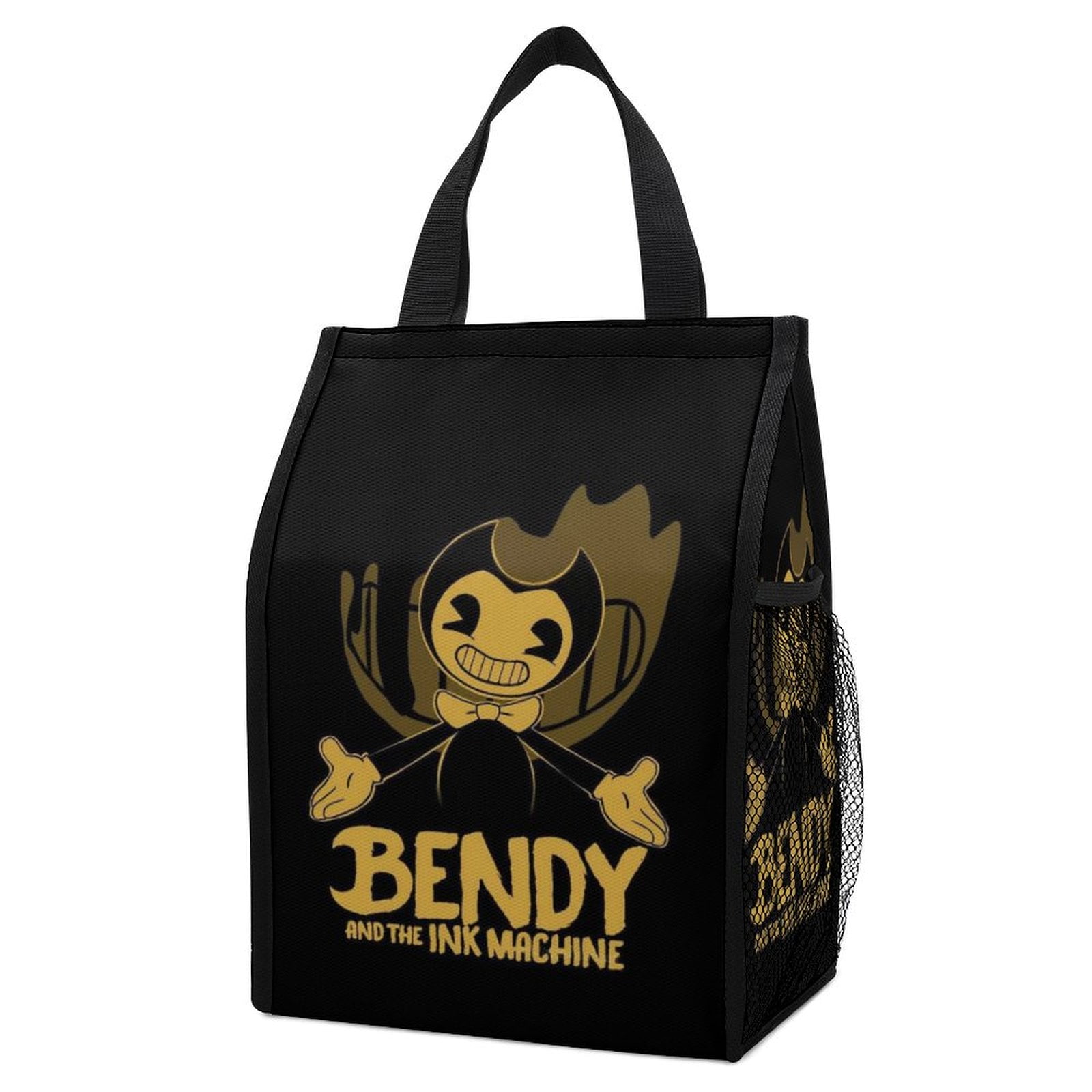 Bendy And The Ink Machine Lunch Bag Insulated, Lunch Box Bag, Reusable ...