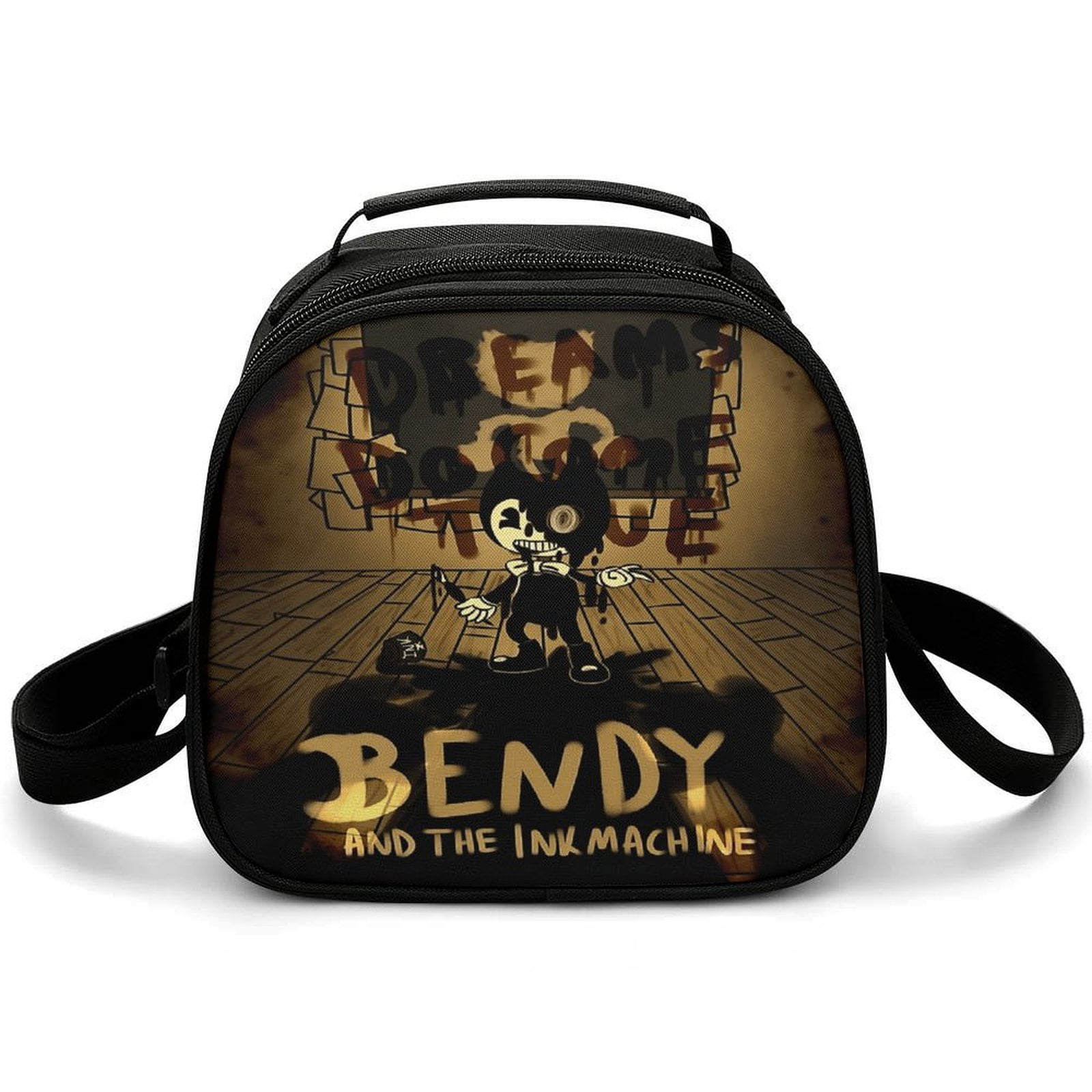 Bendy And The Ink Machine Lunch Bag Insulated, Lunch Box Bag, Reusable ...