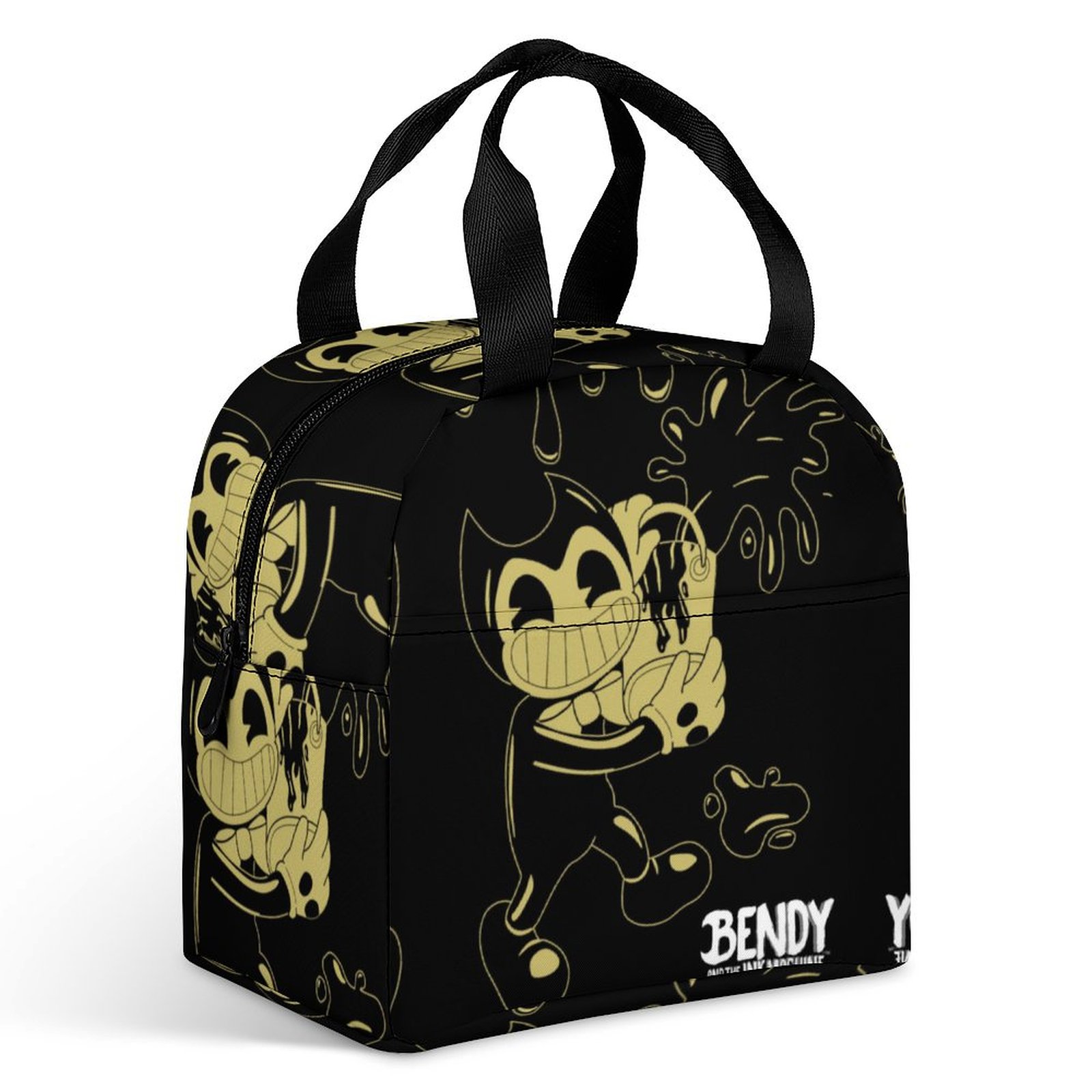 Bendy And The Ink Machine Lunch Bag, Insulated Lunch Tote Large Lunch ...