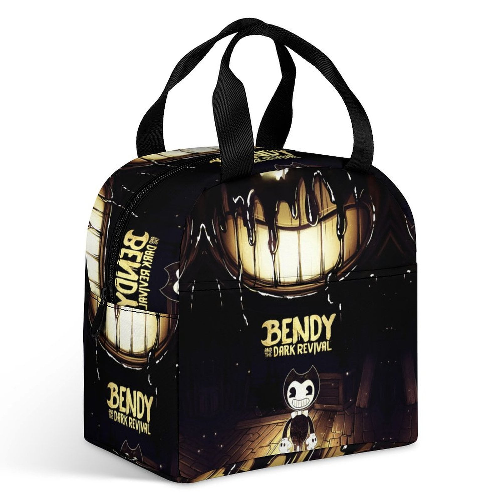 Bendy And The Ink Machine Lunch Bag, Insulated Lunch Tote Large Lunch ...