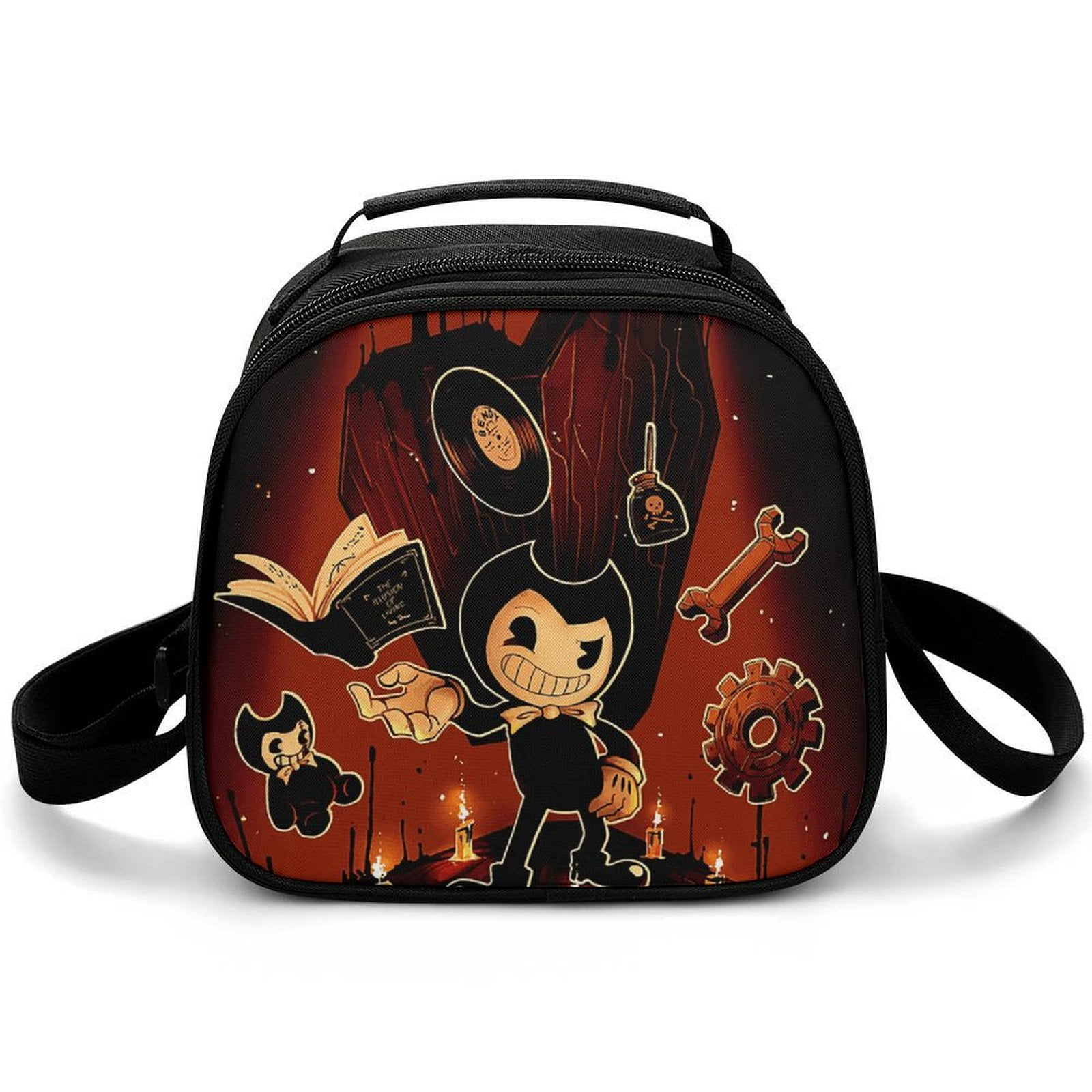 Bendy And The Ink Machine Lunch Bag, Insulated Lunch Tote Large Lunch ...