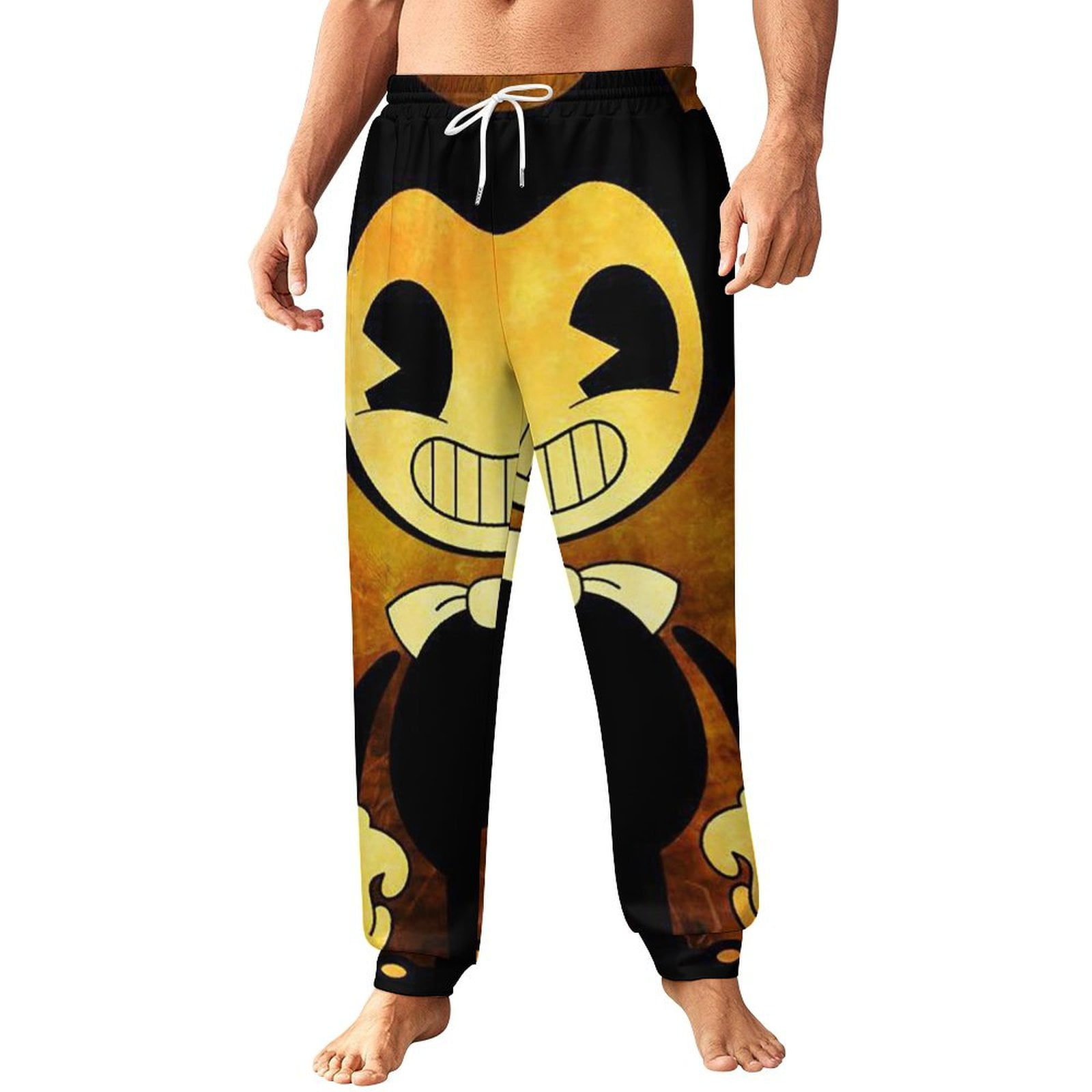 Bendy And The Ink Machine Men's Athletic Joggers Stretch Sweatpants ...