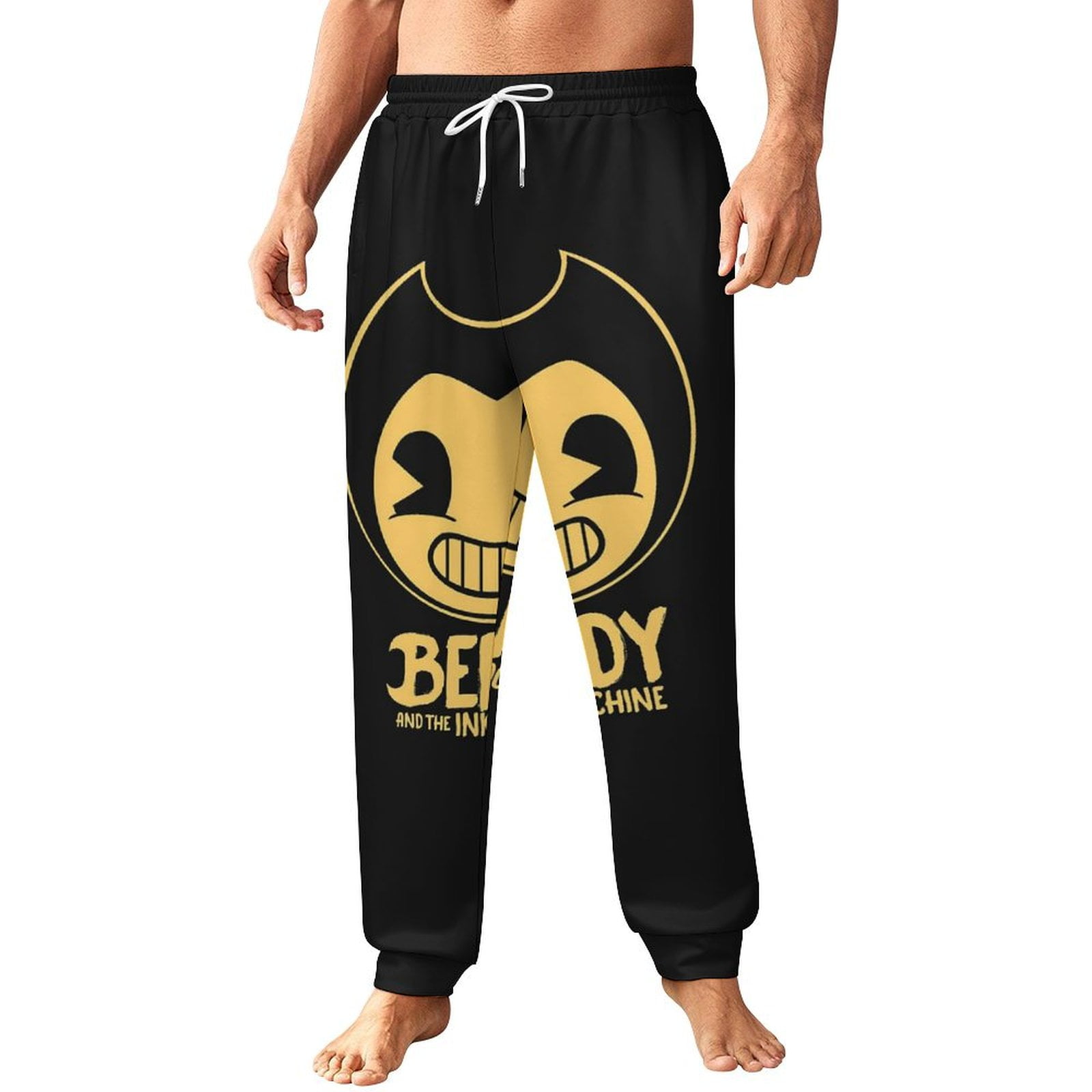 Bendy And The Ink Machine Men's Athletic Joggers Stretch Sweatpants ...