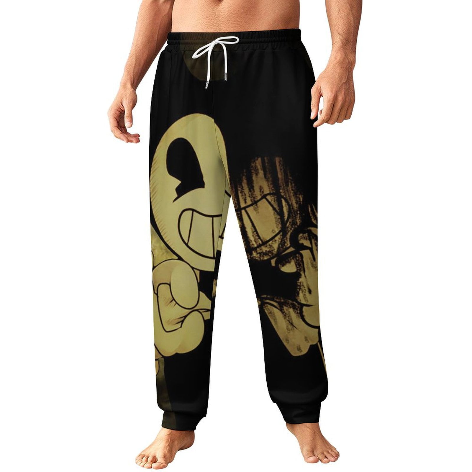 Bendy And The Ink Machine Men's Athletic Joggers Stretch Sweatpants ...