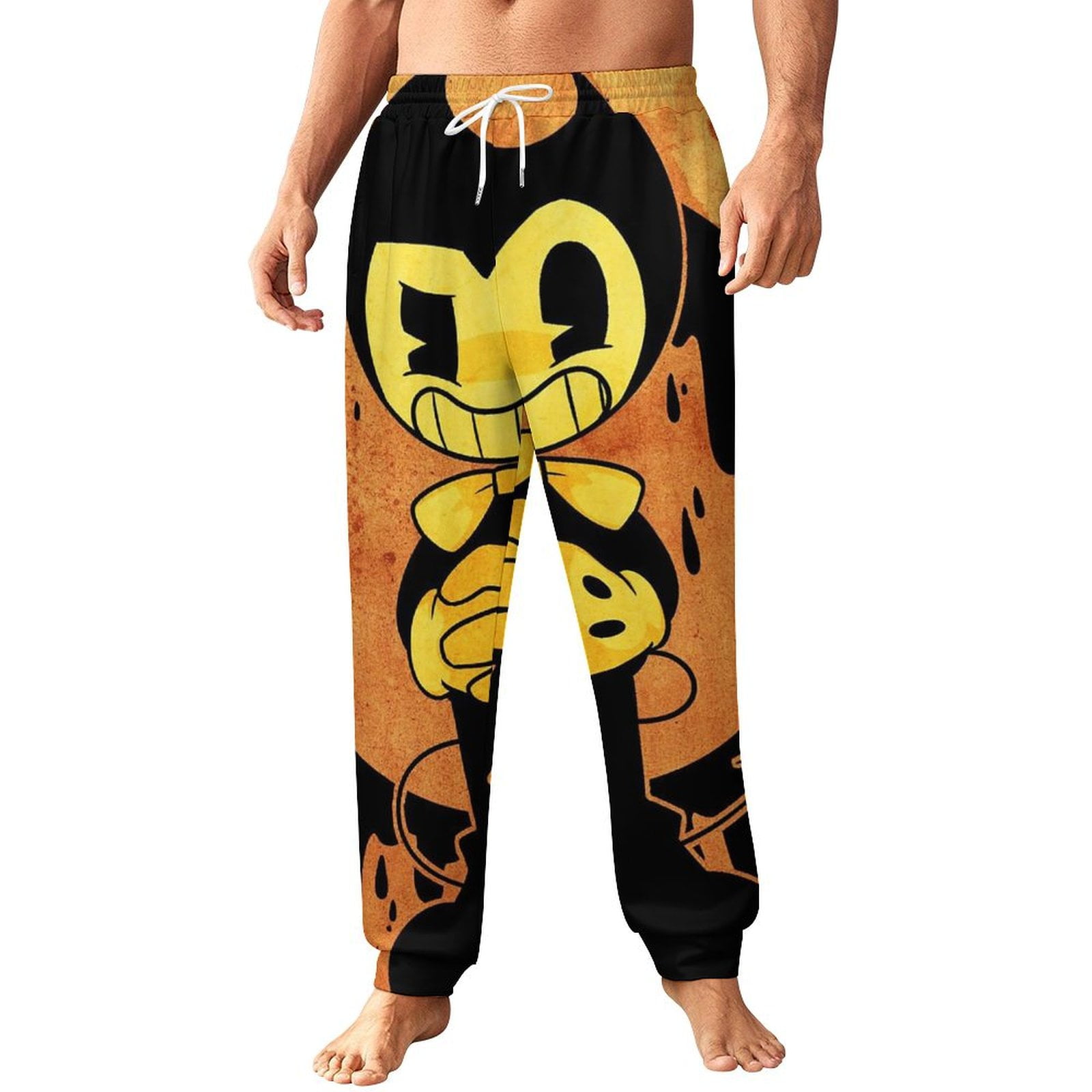Bendy And The Ink Machine Men's Athletic Joggers Stretch Sweatpants ...
