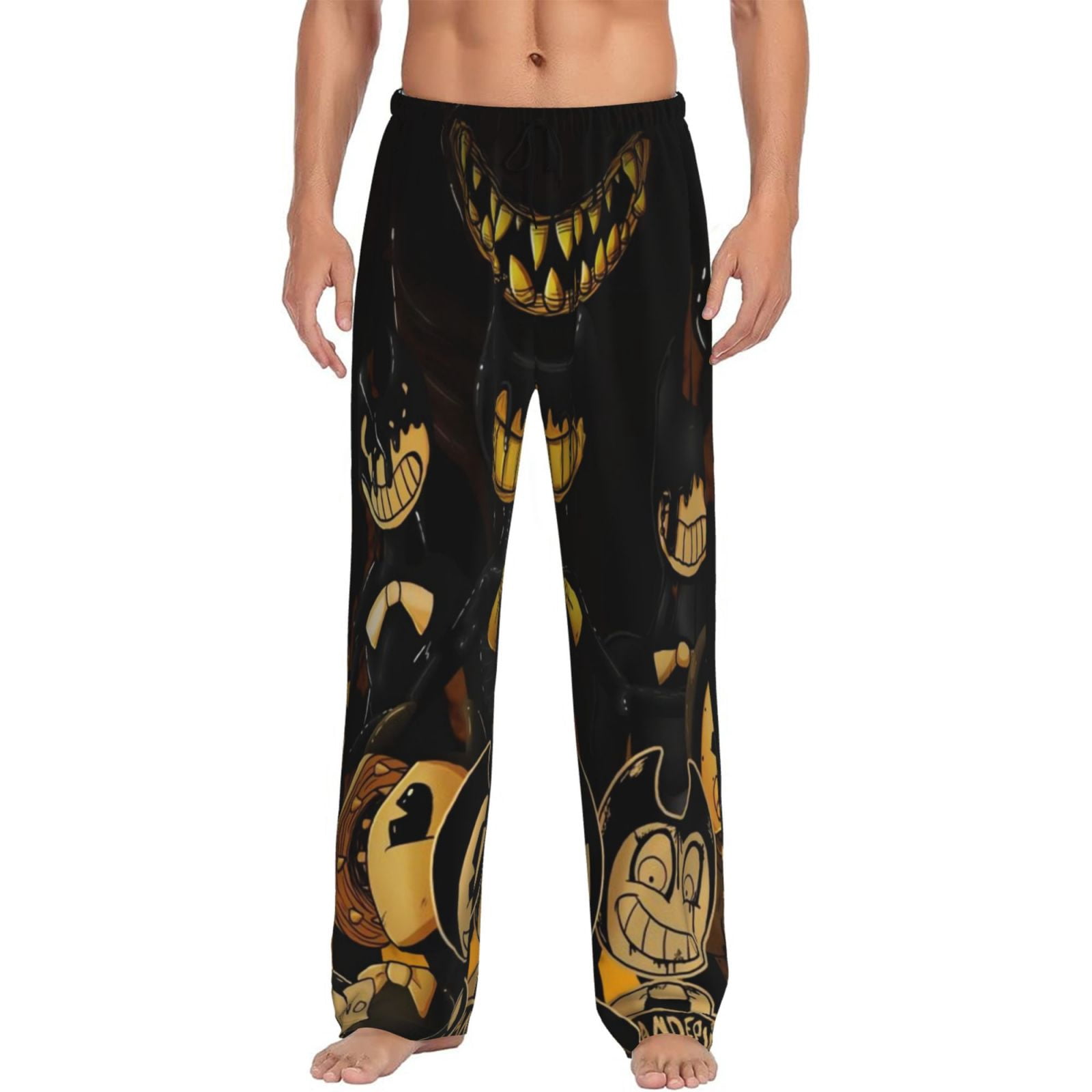 Bendy And The Ink Machine Men's Pajama Pants Super Soft Comfy Sleep ...