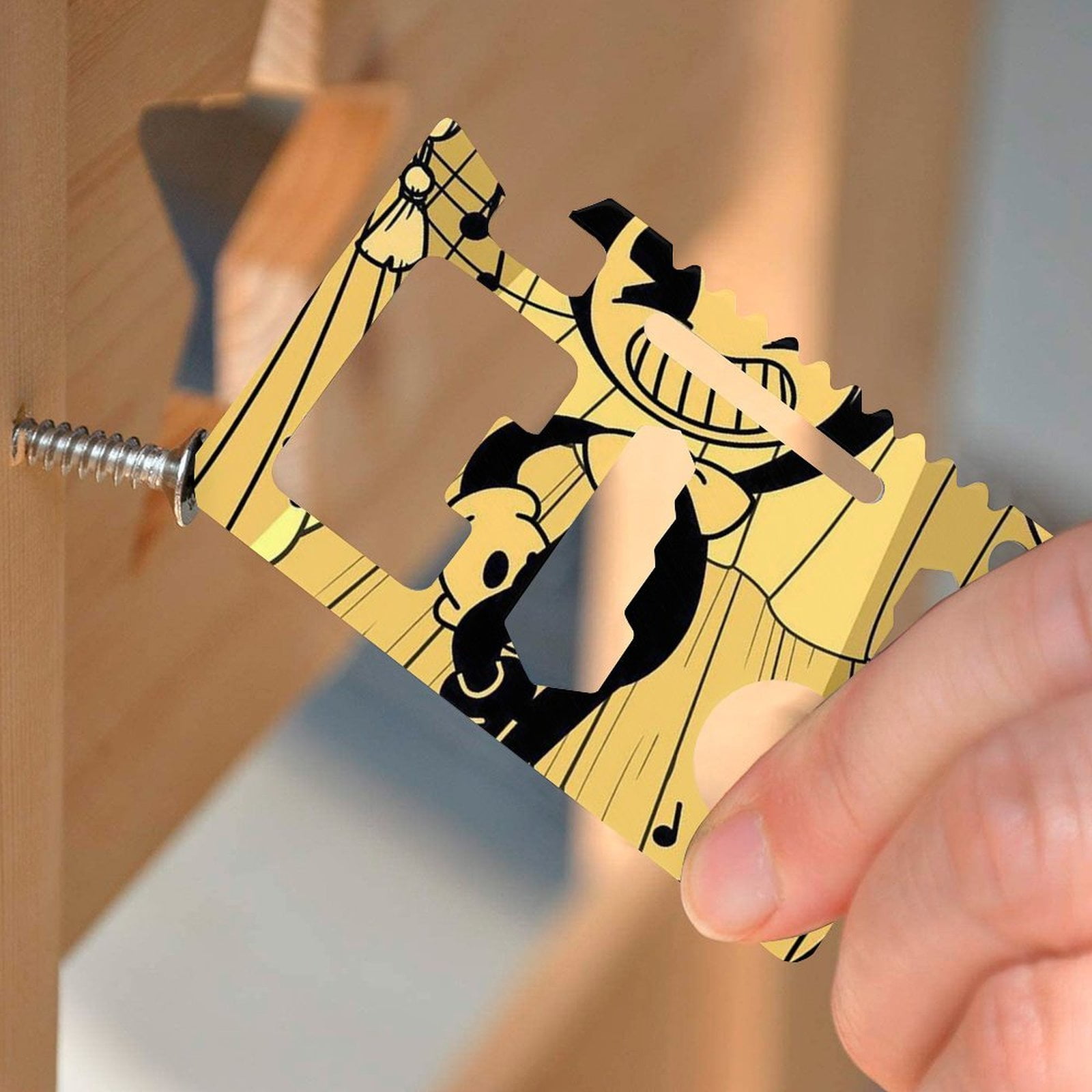 Bendy And The Ink Machine Multitool Credit Card Sized Pocket Tool, 11 ...