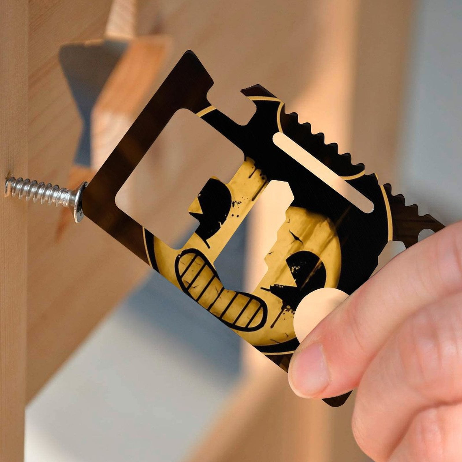 Bendy And The Ink Machine Multitool Credit Card Sized Pocket Tool, 11 ...