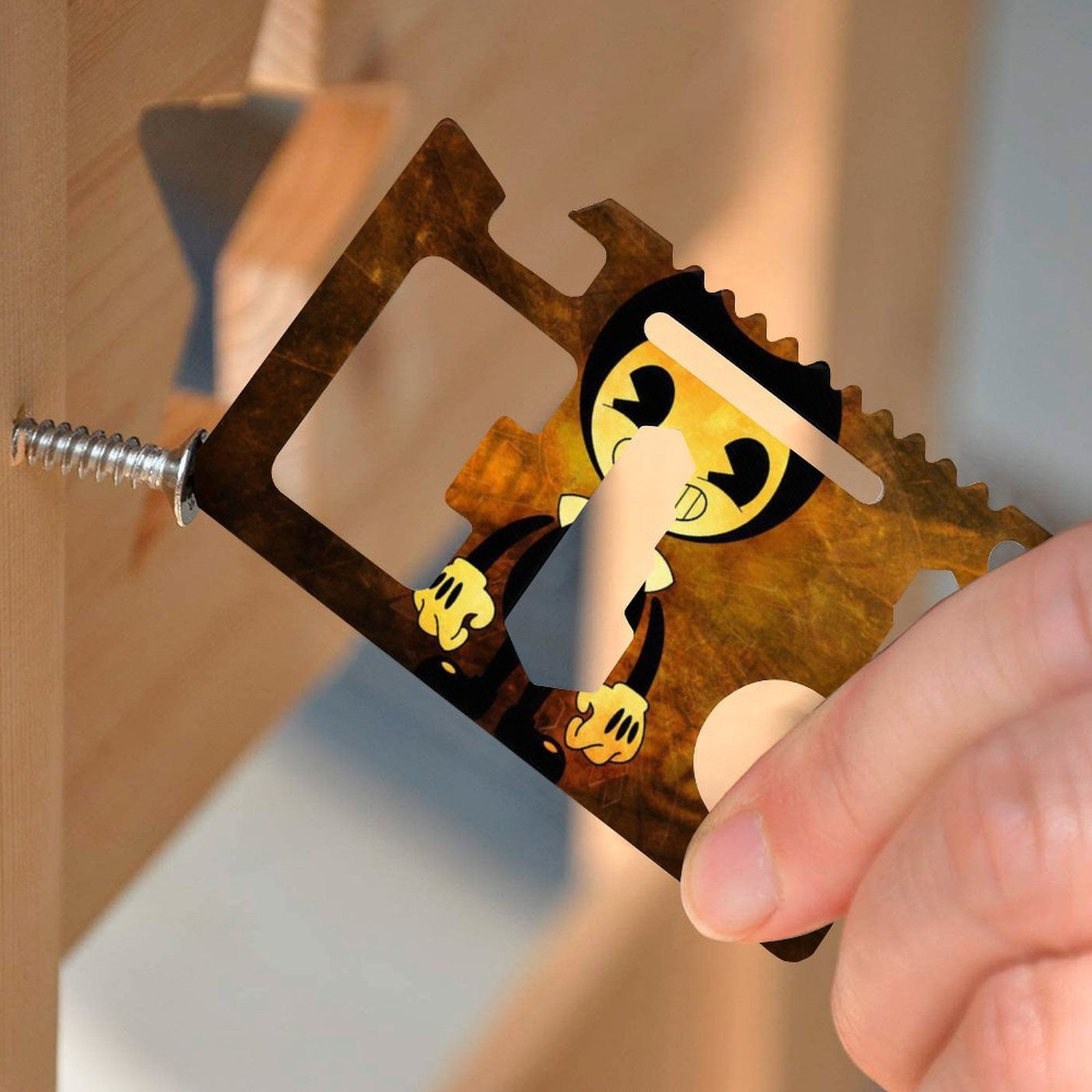 Bendy And The Ink Machine Multitool Credit Card Sized Pocket Tool, 11 ...