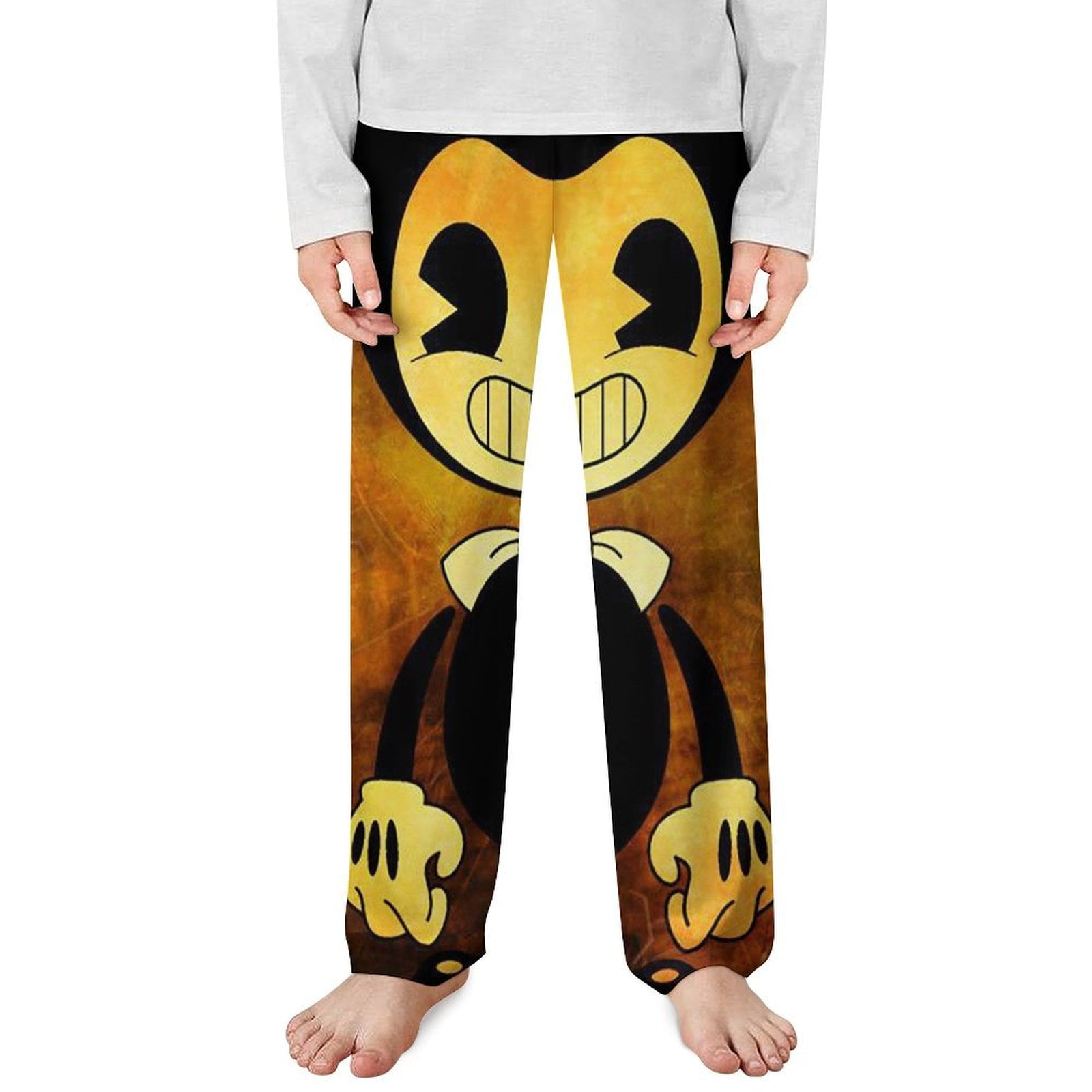 Bendy And The Ink Machine Pajama Pants Sleep Pants Soft Elastic Waist ...