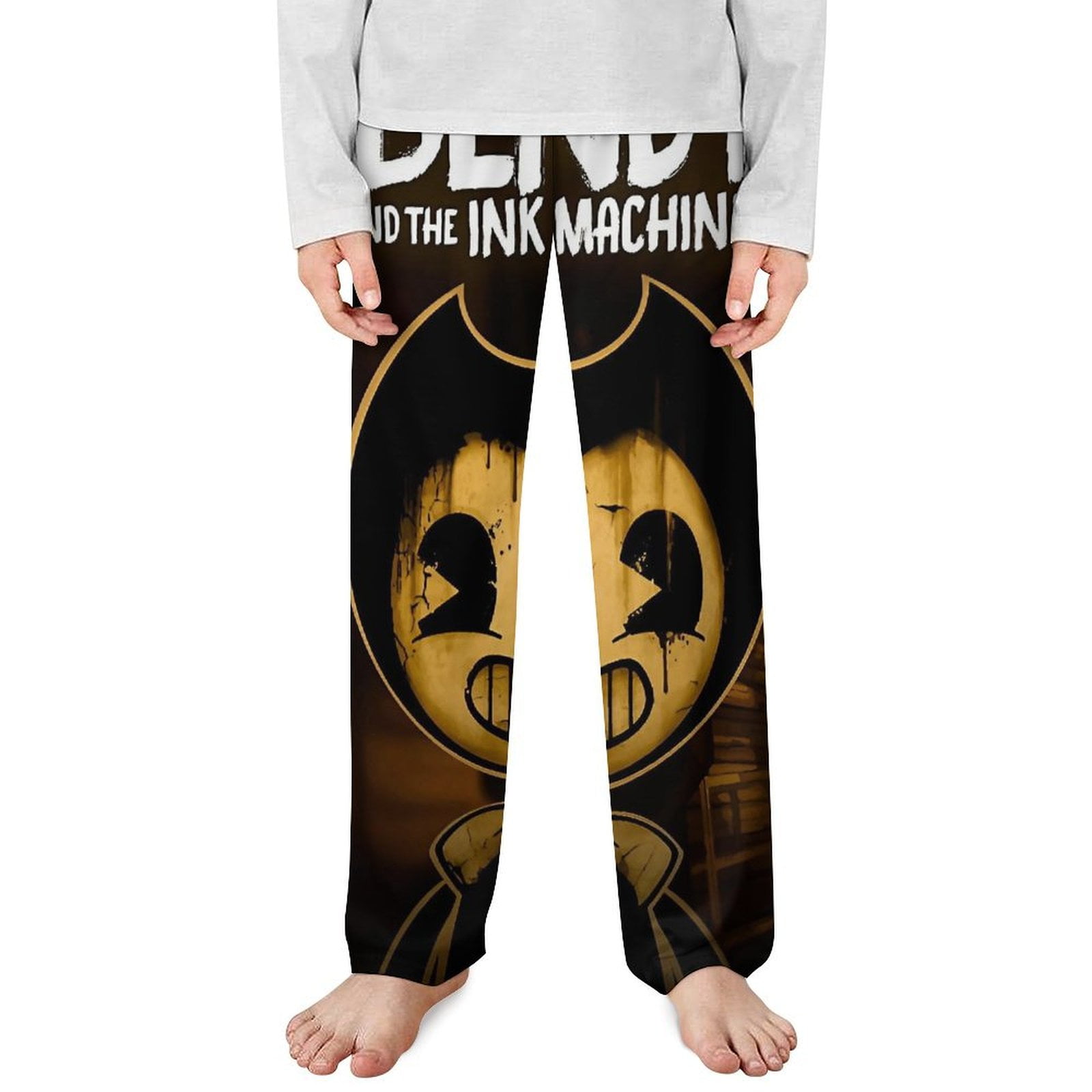 Bendy And The Ink Machine Pajama Pants Sleep Pants Soft Elastic Waist ...