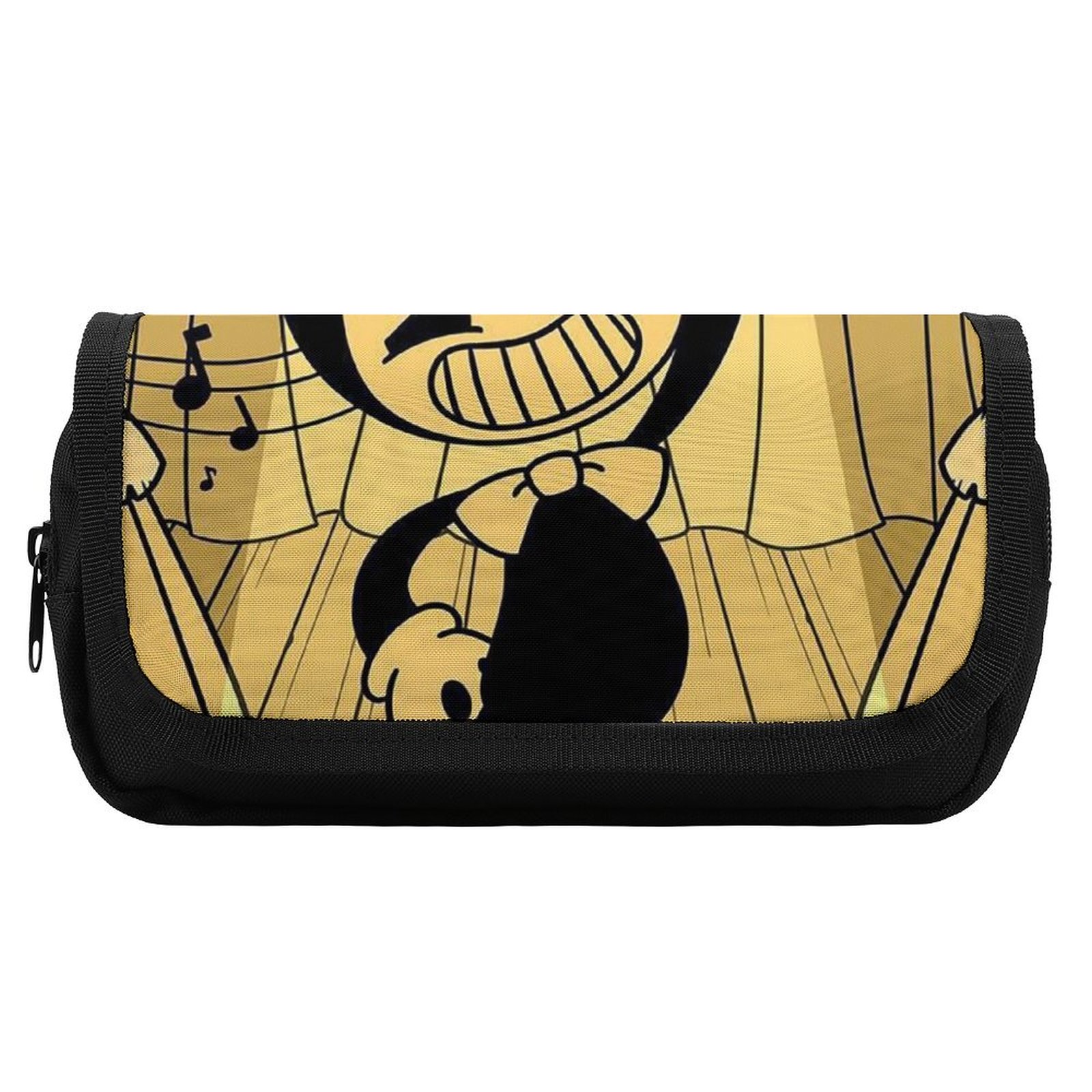 Bendy And The Ink Machine Pencil Case with Zipper, Big Capacity Pen ...