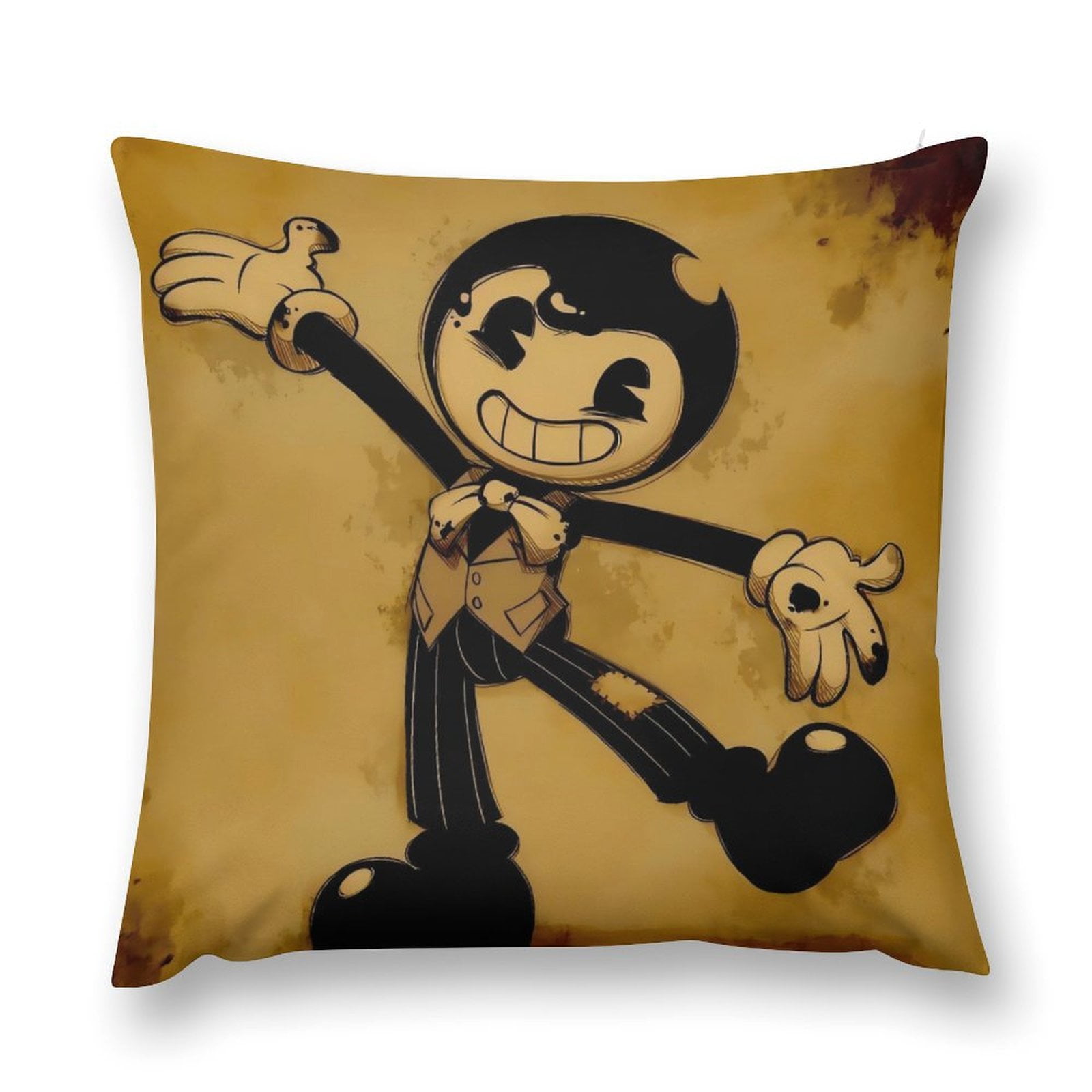 Bendy And The Ink Machine Pillow cover square cushion cover cartoon ...