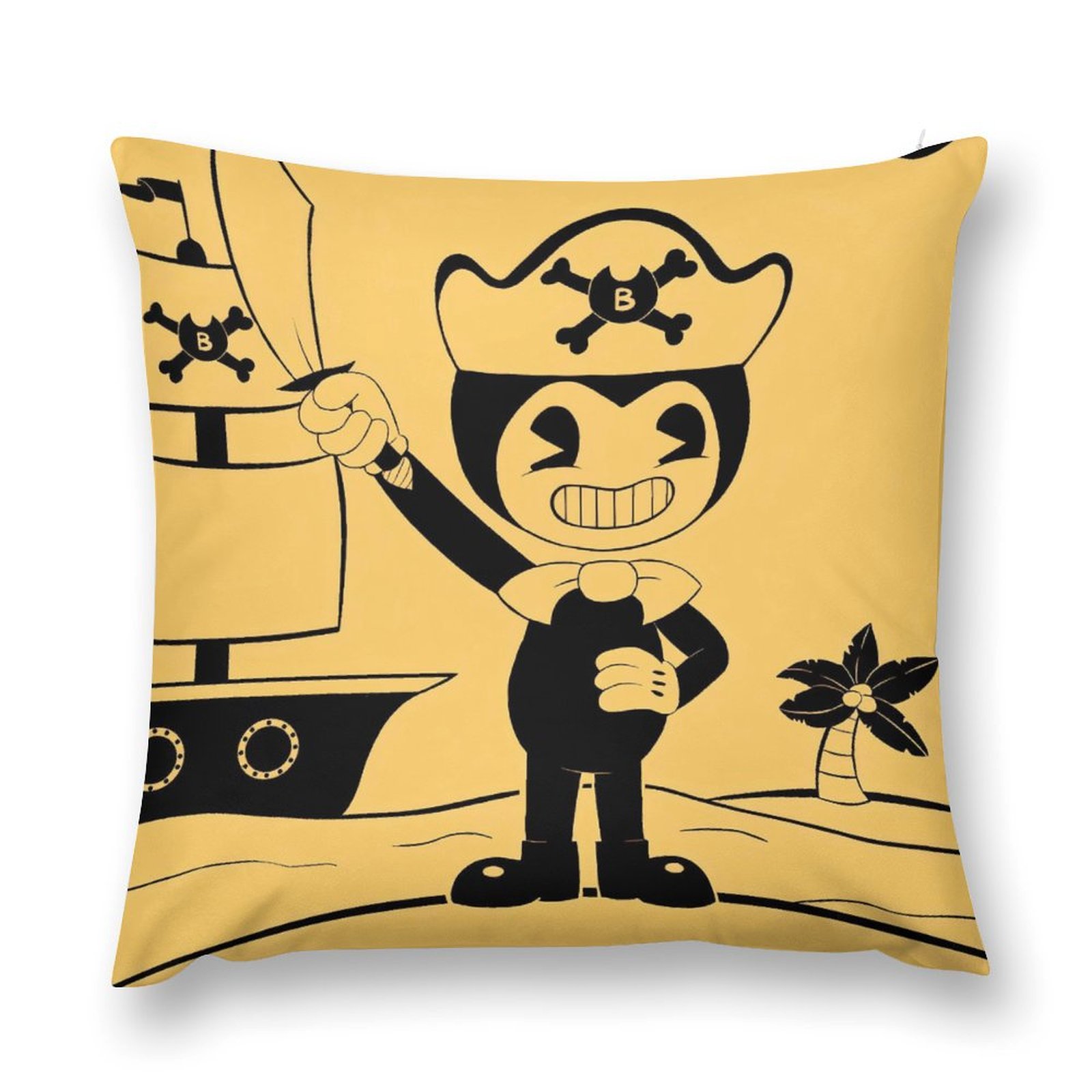 Bendy And The Ink Machine Pillow cover square cushion cover cartoon ...