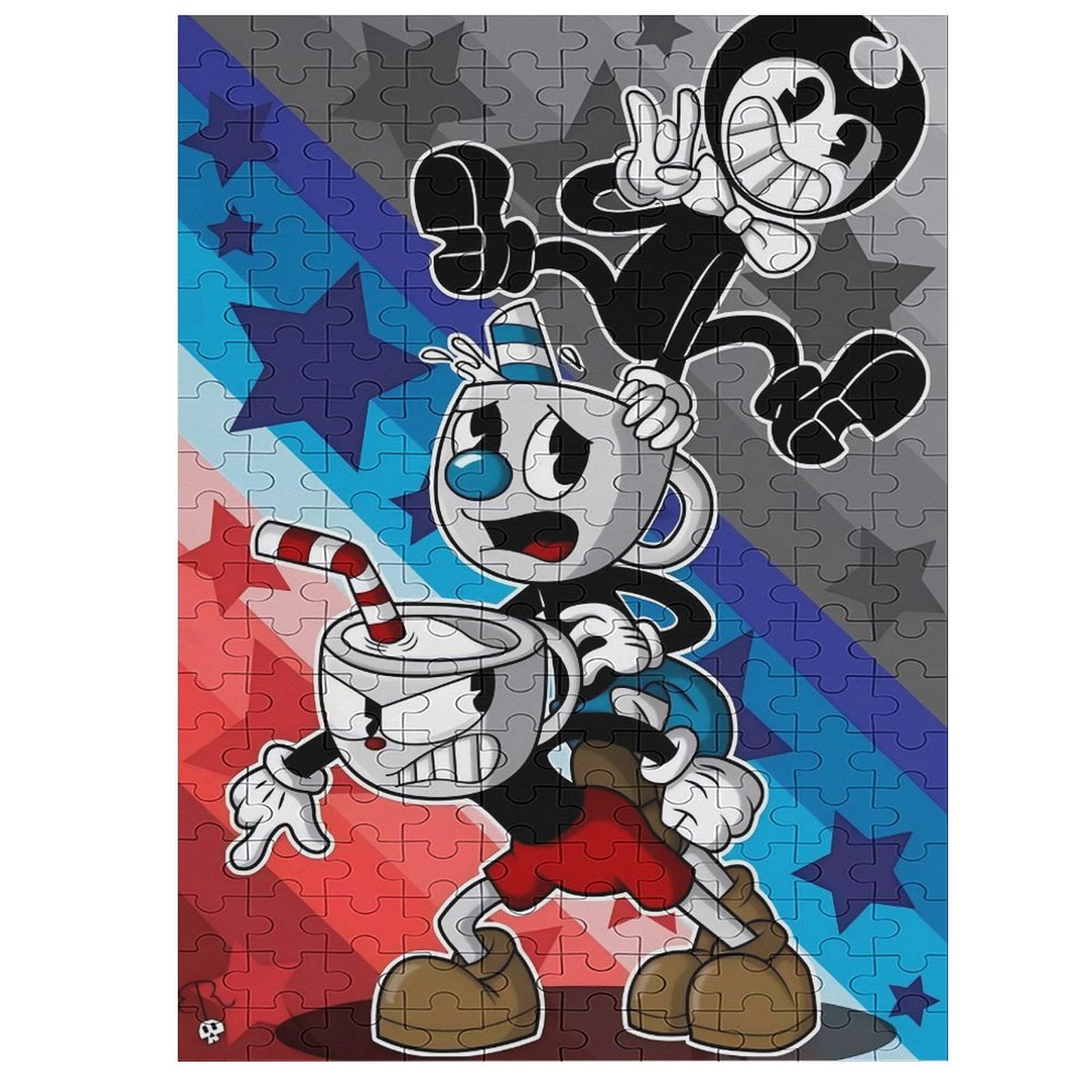 Bendy And The Ink Machine Puzzle home decorations unique birthday gifts ...