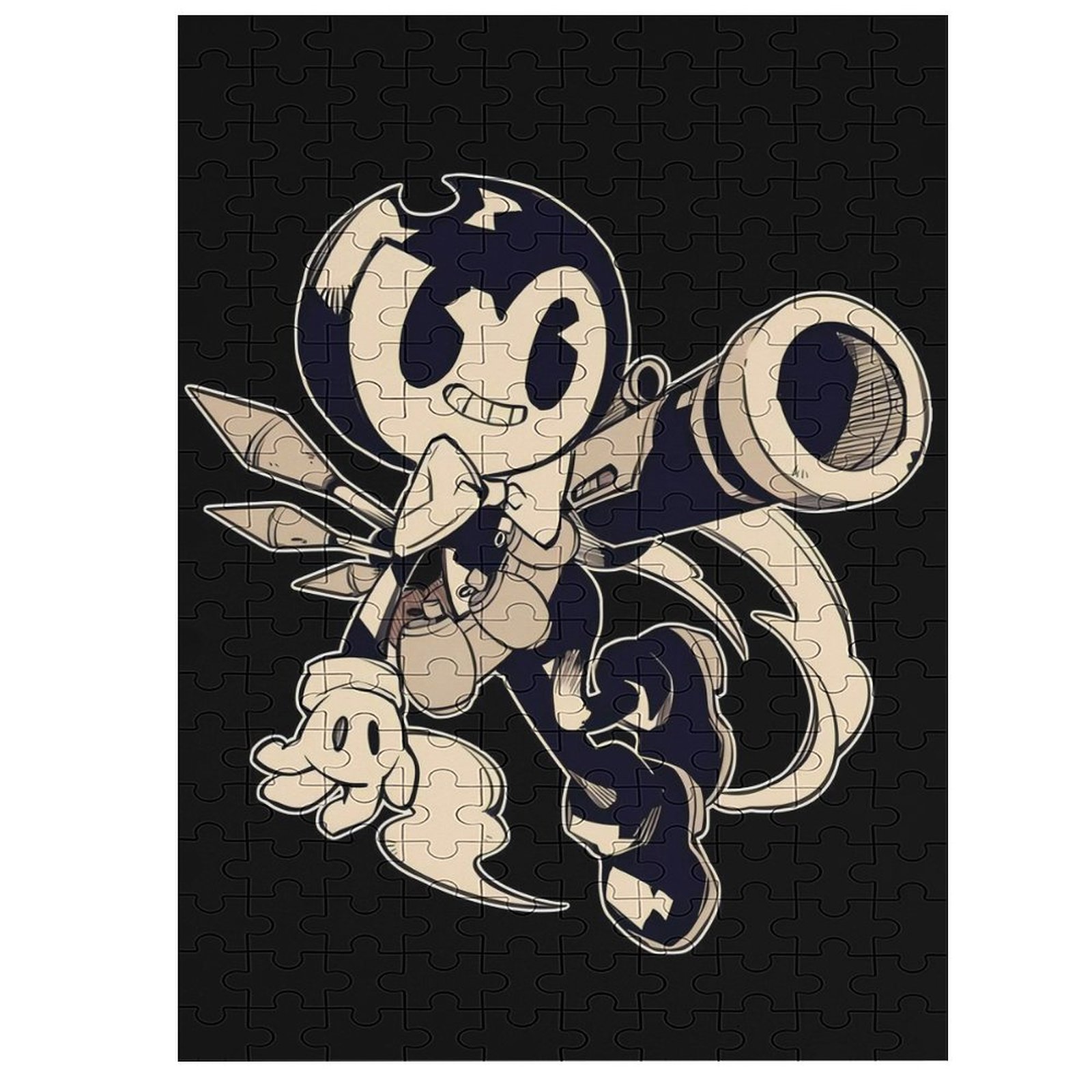 Bendy And The Ink Machine Puzzles for Kids Interactive Brain Teasers for Adults Educational Toys ...