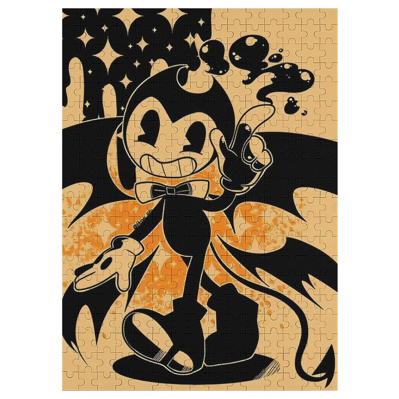 Bendy And The Ink Machine Puzzles for Kids Interactive Brain Teasers for Adults Educational Toys ...