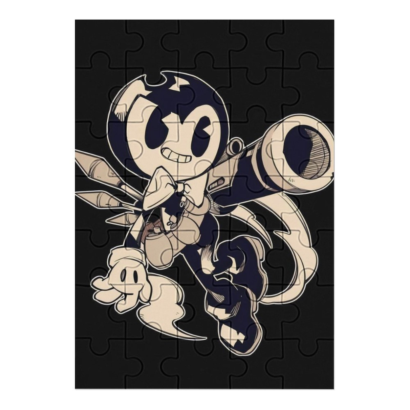 Bendy And The Ink Machine Puzzles for Kids Interactive Brain Teasers for Adults Educational Toys ...