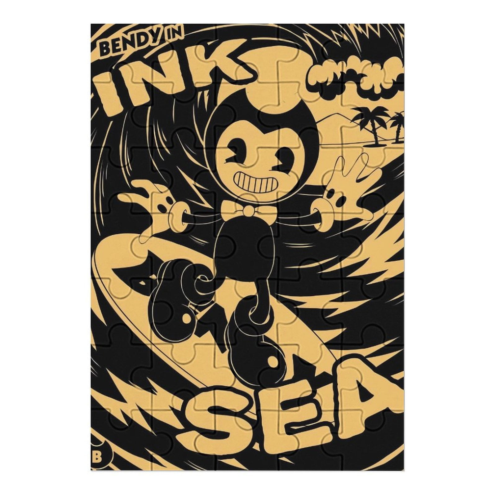 Bendy And The Ink Machine Puzzles for Kids Interactive Brain Teasers for Adults Educational Toys ...