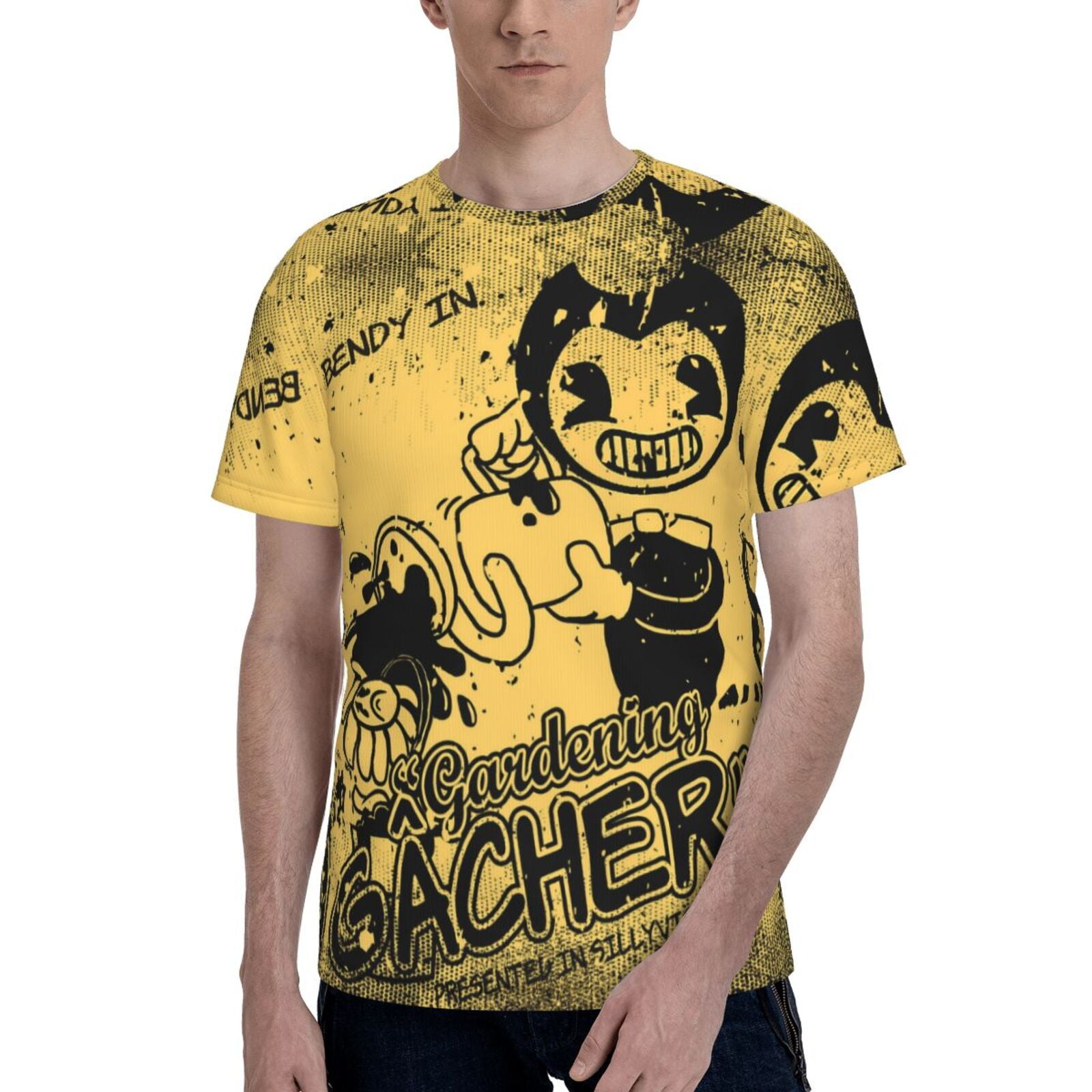 Bendy And The Ink Machine Shirt 3d Printed T Shirt Crewneck Short ...