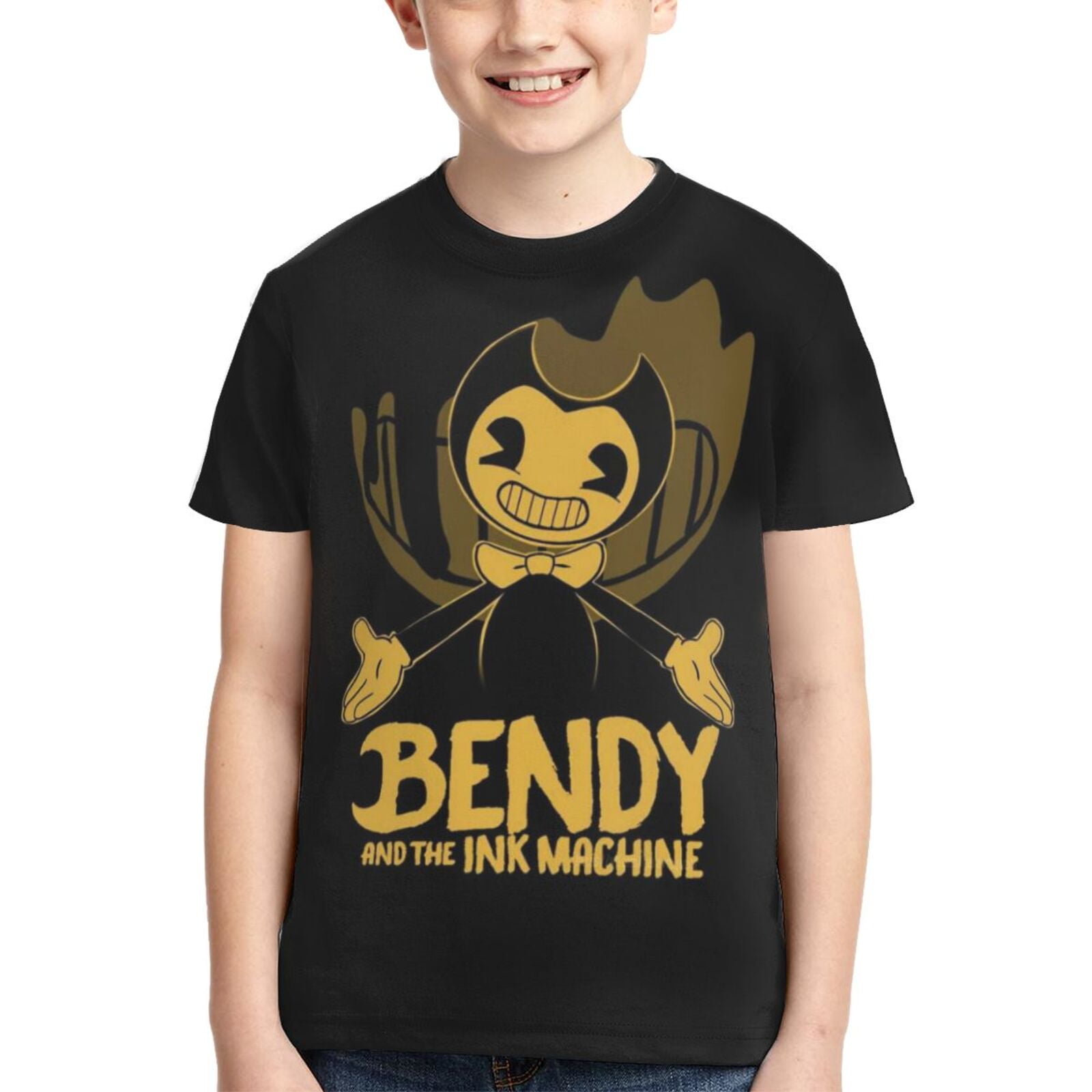 Bendy And The Ink Machine T Shirts 3d Printed Short Sleeve Tee Shirt ...
