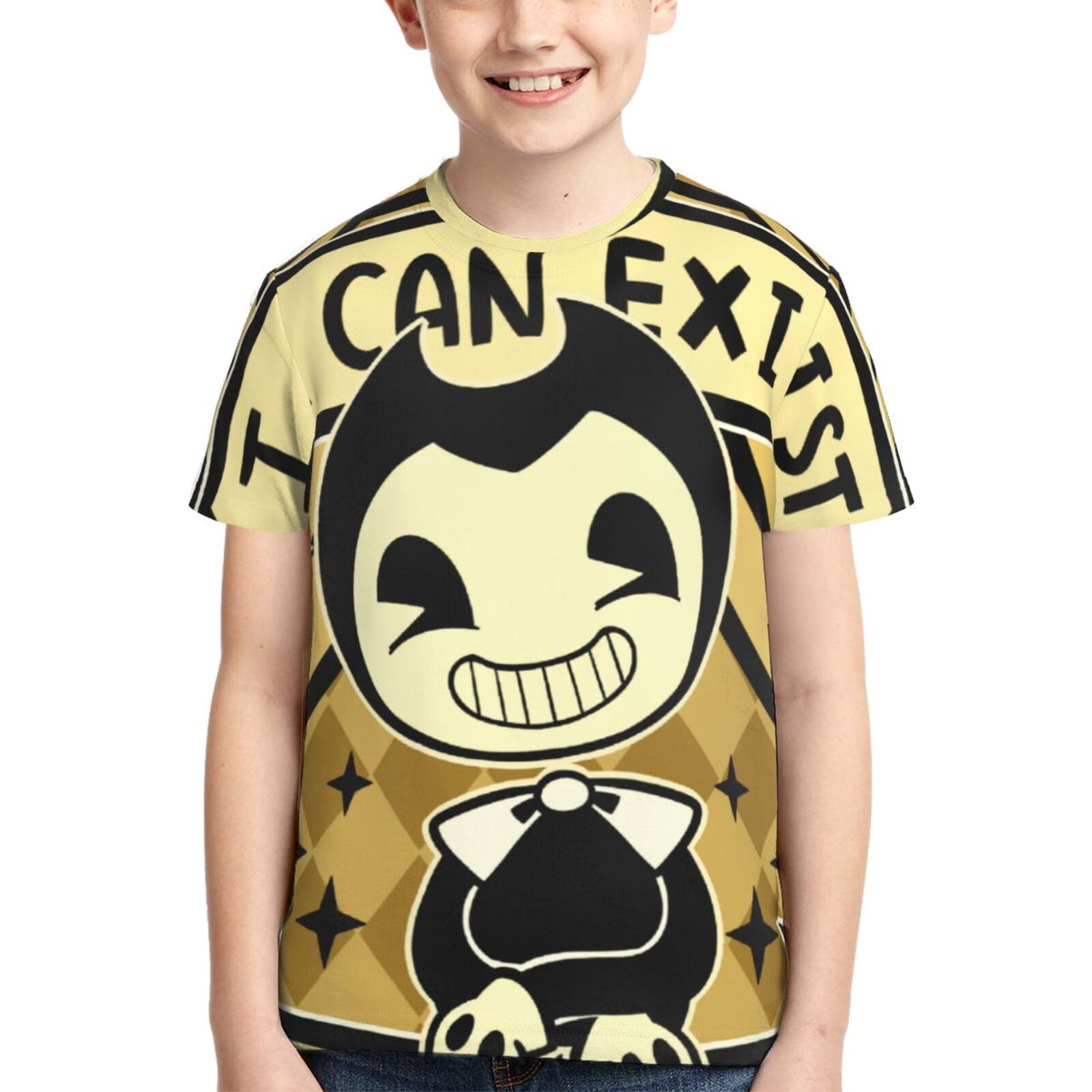 Bendy And The Ink Machine T Shirts 3d Printed Short Sleeve Tee Shirt ...