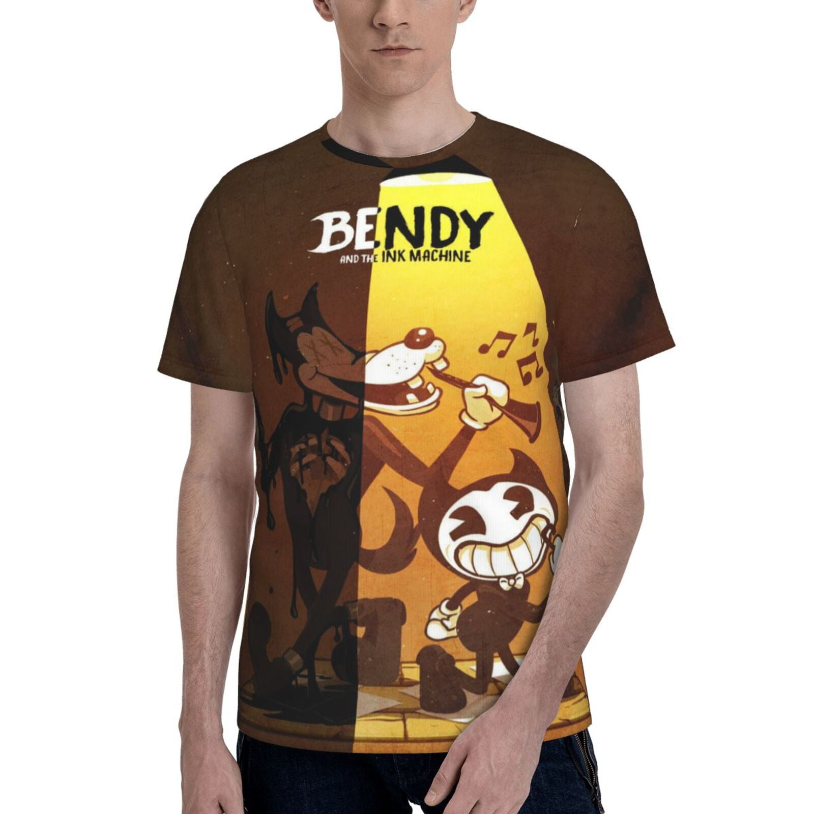 Bendy And The Ink Machine T-Shirts 3d Printed Short Sleeve Tee Shirt ...