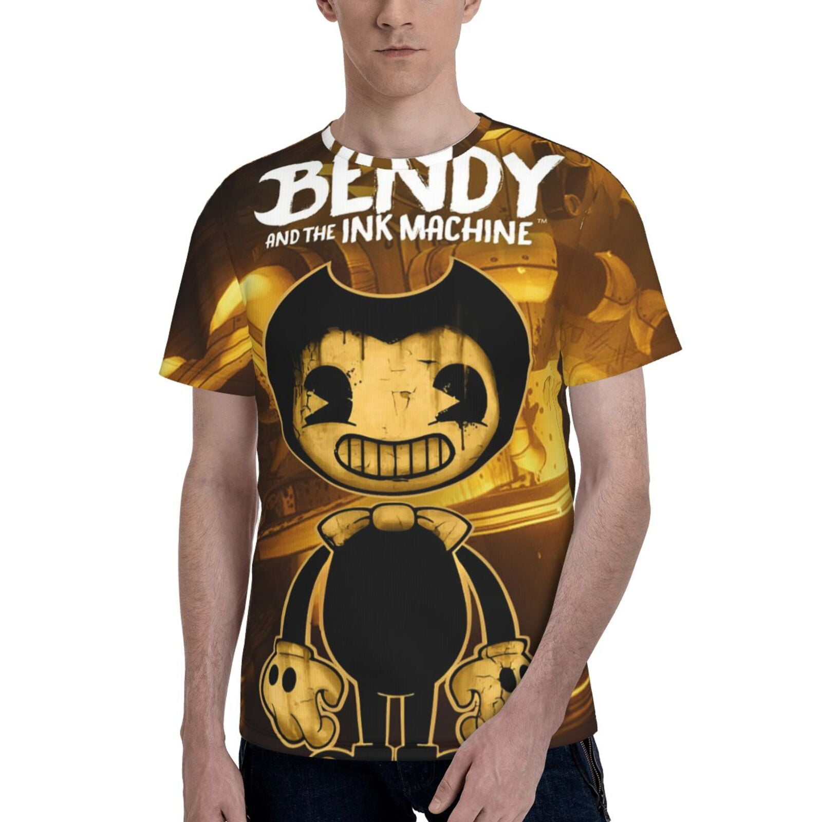Bendy And The Ink Machine T-Shirts 3d Printed Short Sleeve Tee Shirt ...