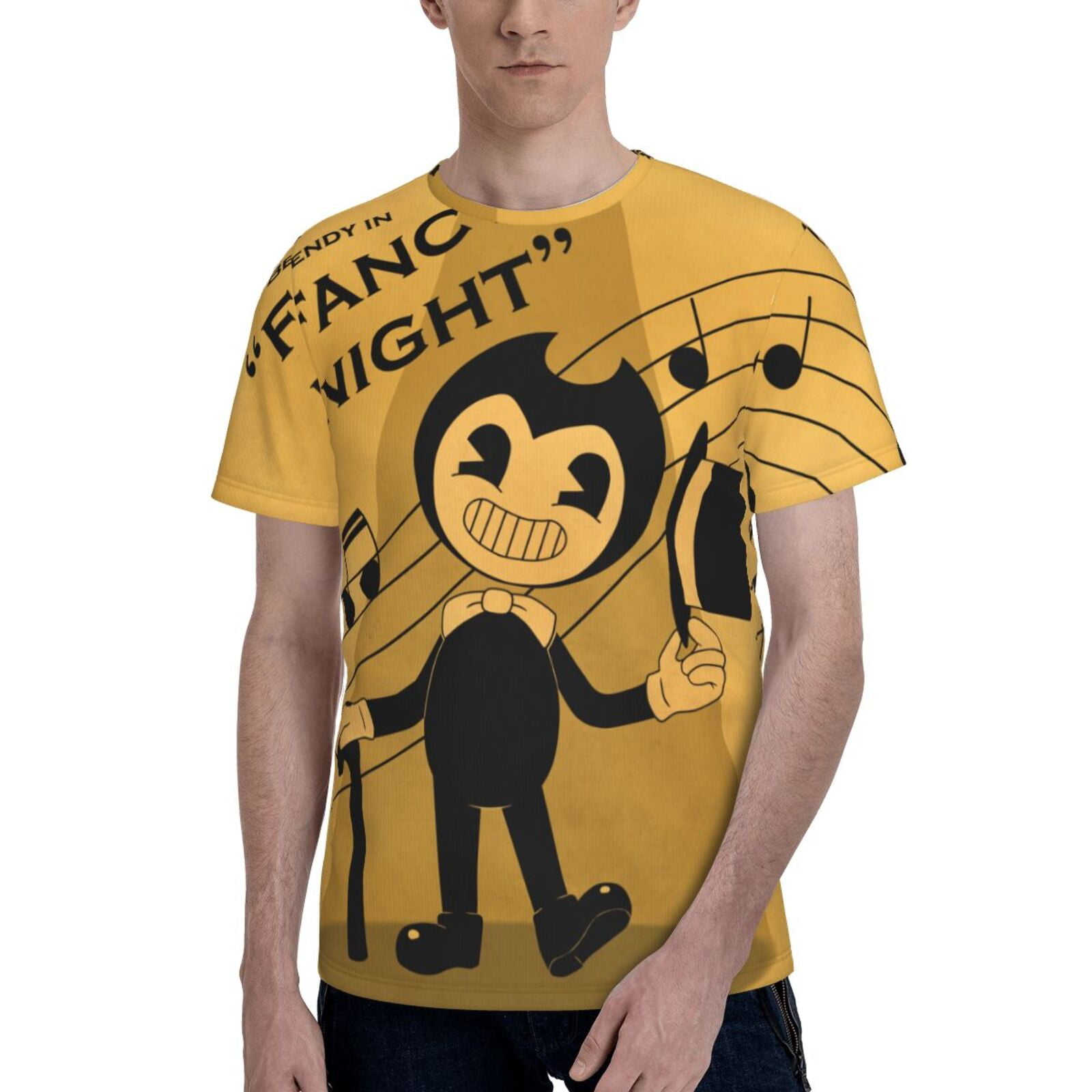 Bendy And The Ink Machine T-Shirts 3d Printed Short Sleeve Tee Shirt ...