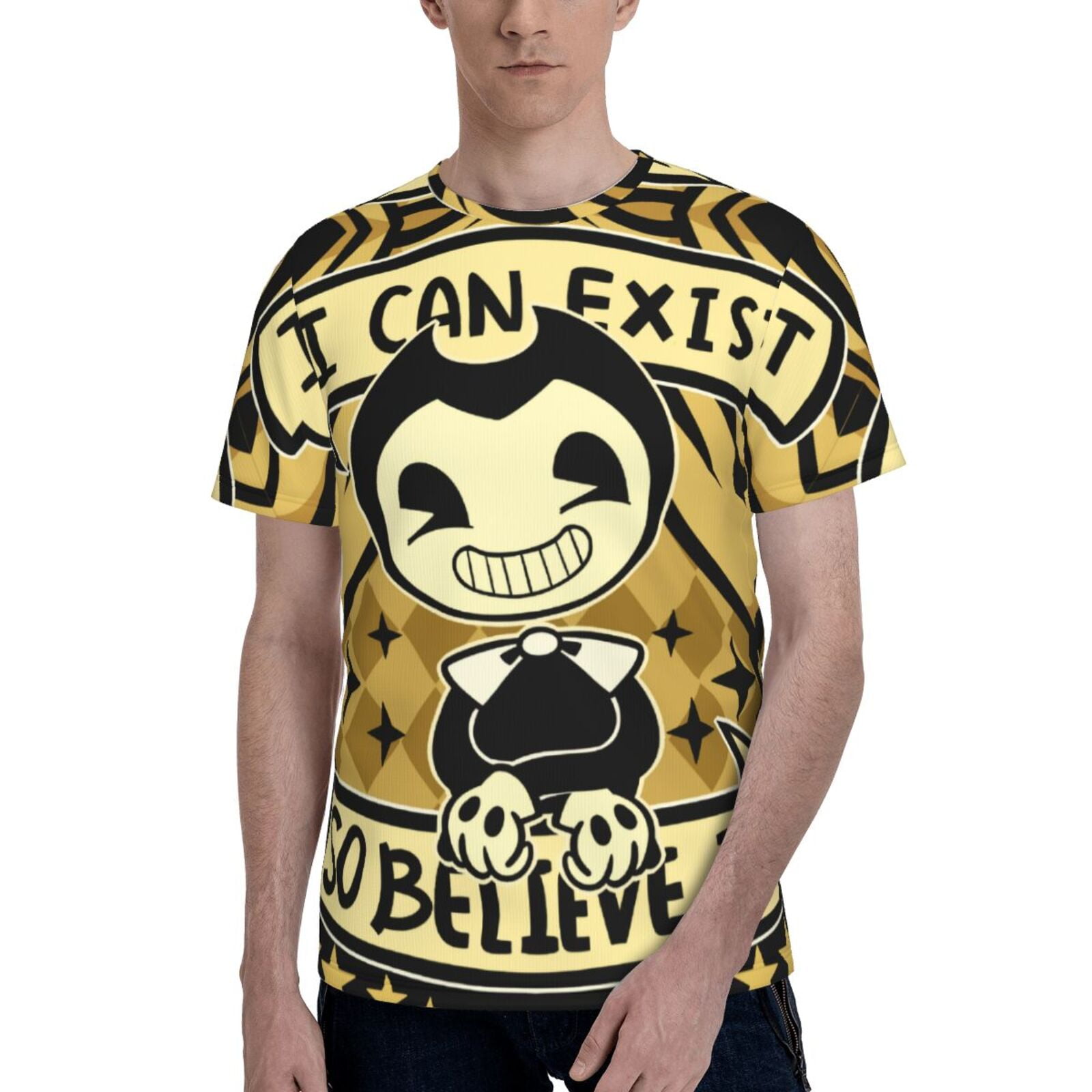 Bendy And The Ink Machine T-Shirts 3d Printed Short Sleeve Tee Shirt ...