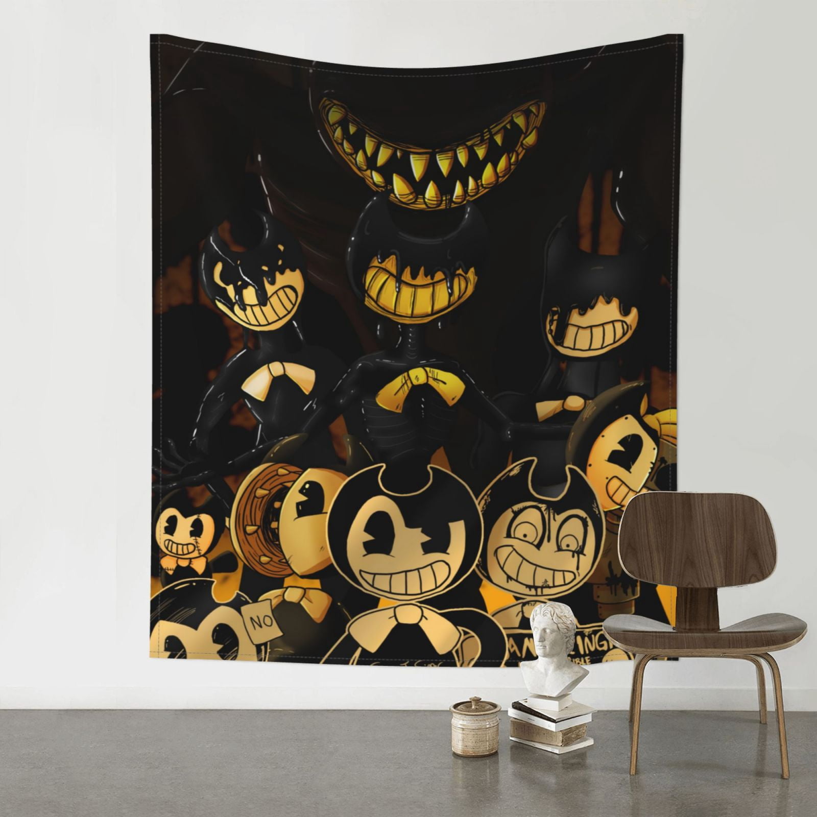 Bendy And The Ink Machine Tapestry Anime Poster Wall Hanging Art Decor ...