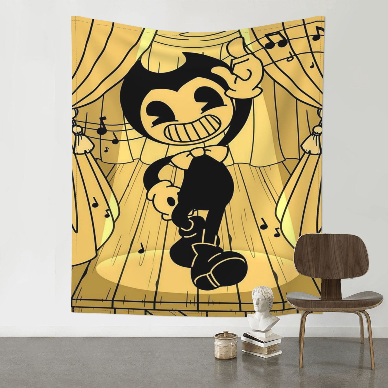 Bendy And The Ink Machine Tapestry Anime Poster Wall Hanging Art Decor ...